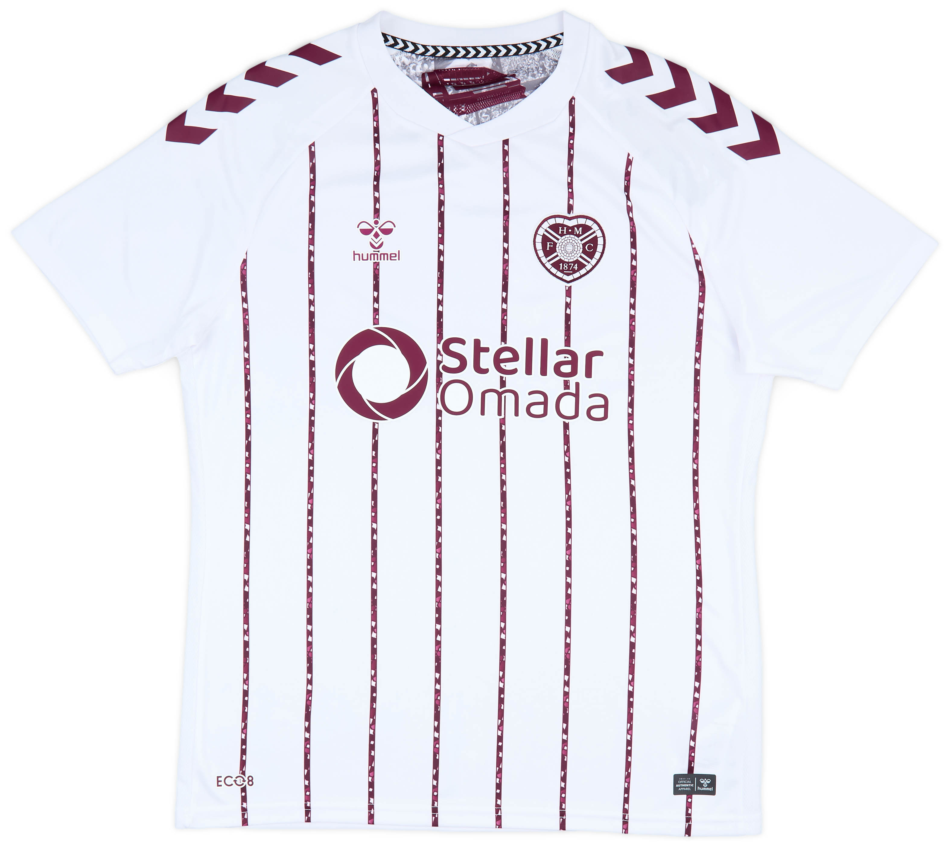2025-26 Hearts Away Shirt