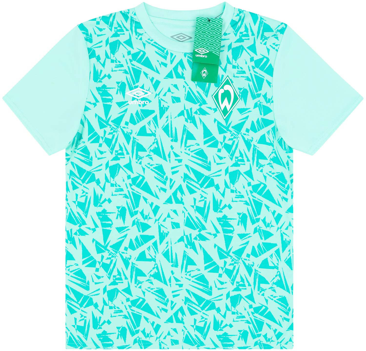 2020-21 Werder Bremen Umbro Pre-Match Training Shirt - NEW - (KIDS)