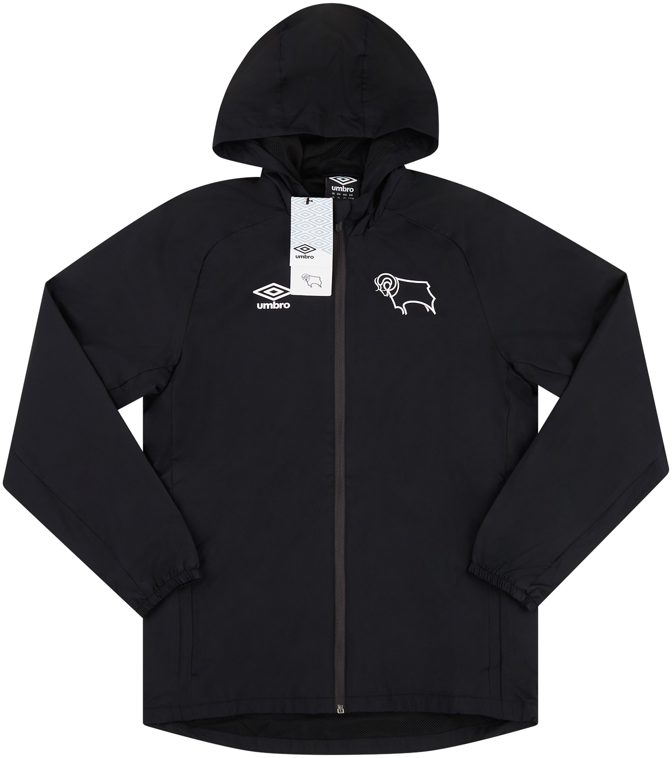 2020-21 Derby County Umbro Rain Jacket (KIDS)