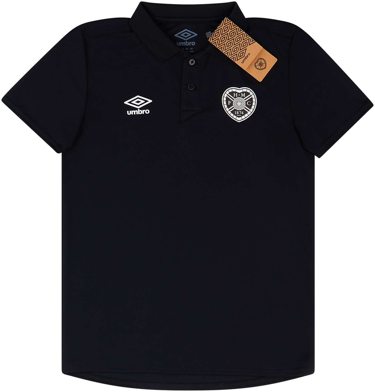 2021-22 Hearts Umbro Polo T-Shirt - NEW - (KIDS)