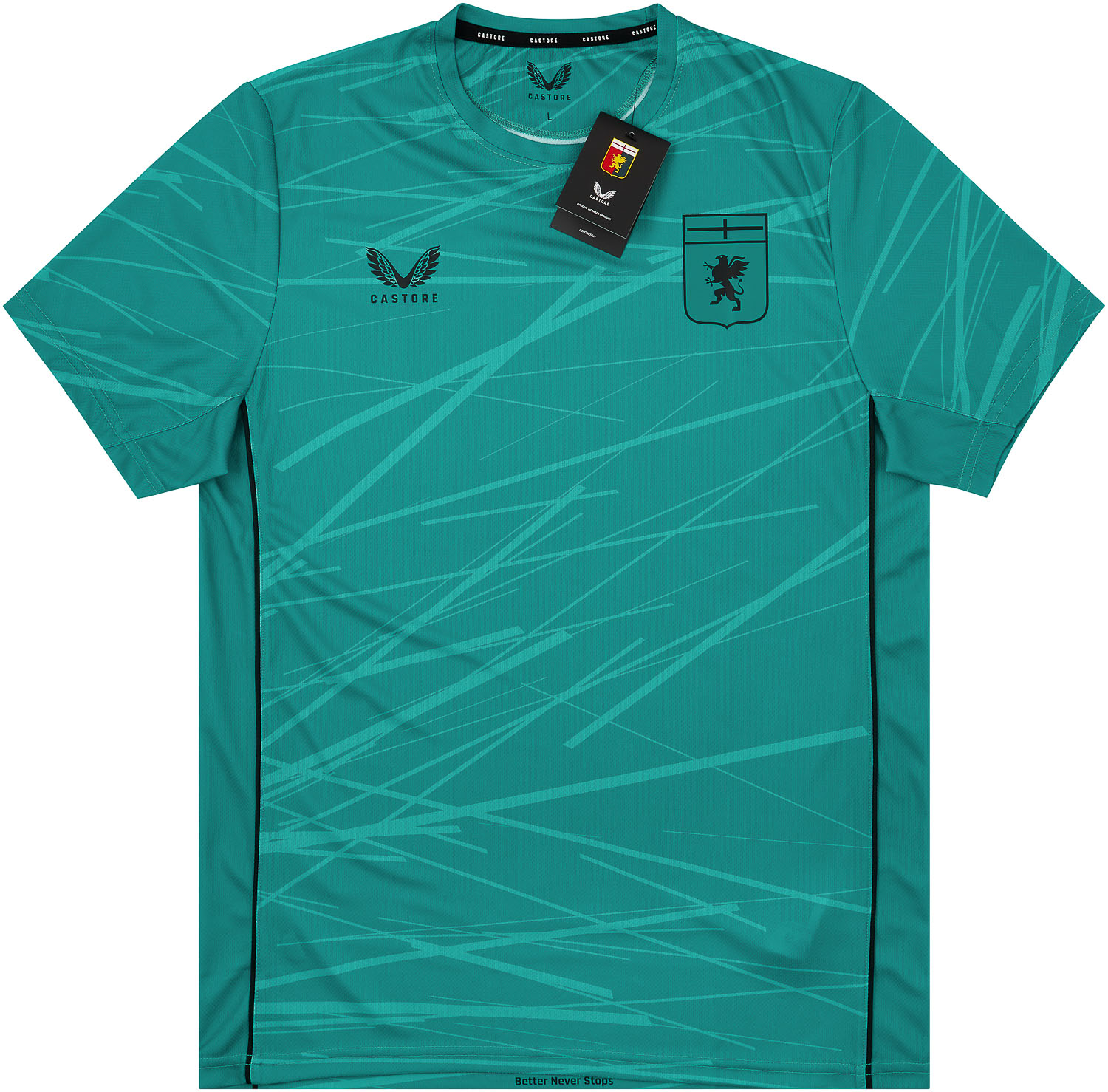 2022-23 Genoa Castore Training Shirt - NEW