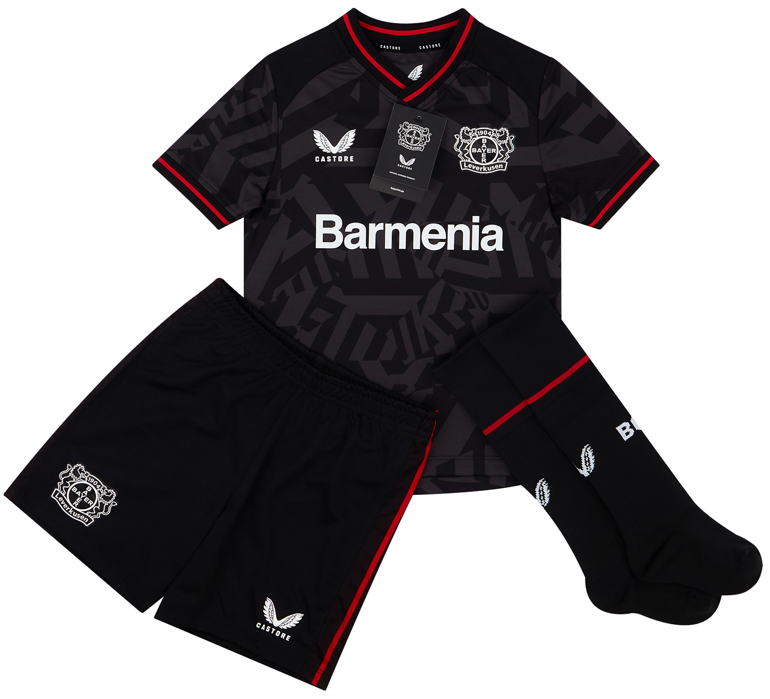 2022-23 Bayer Leverkusen Away Full Kit (Little Kids)