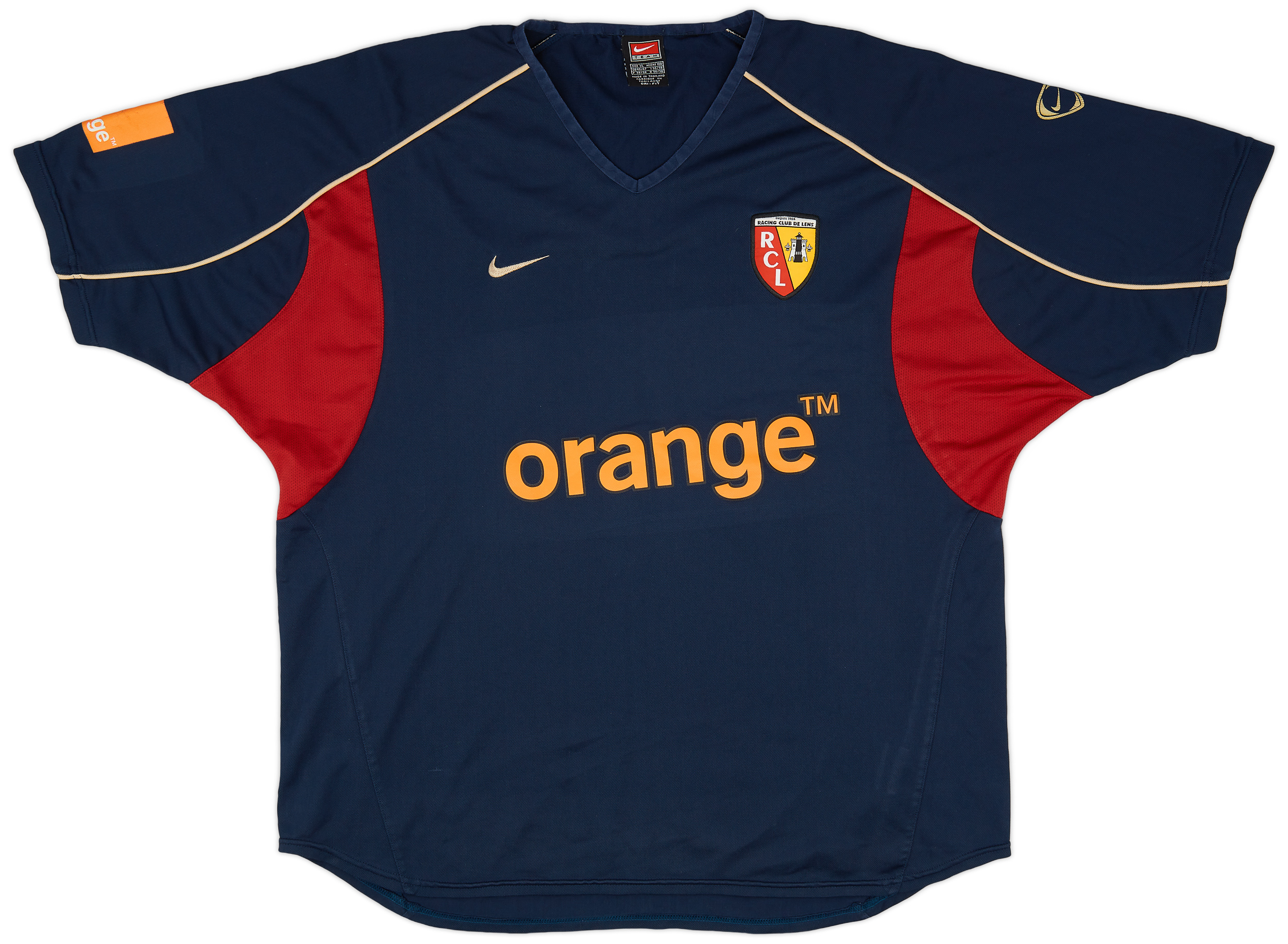 2002-03 RC Lens Nike Training Shirt - 8/10 - (XL)