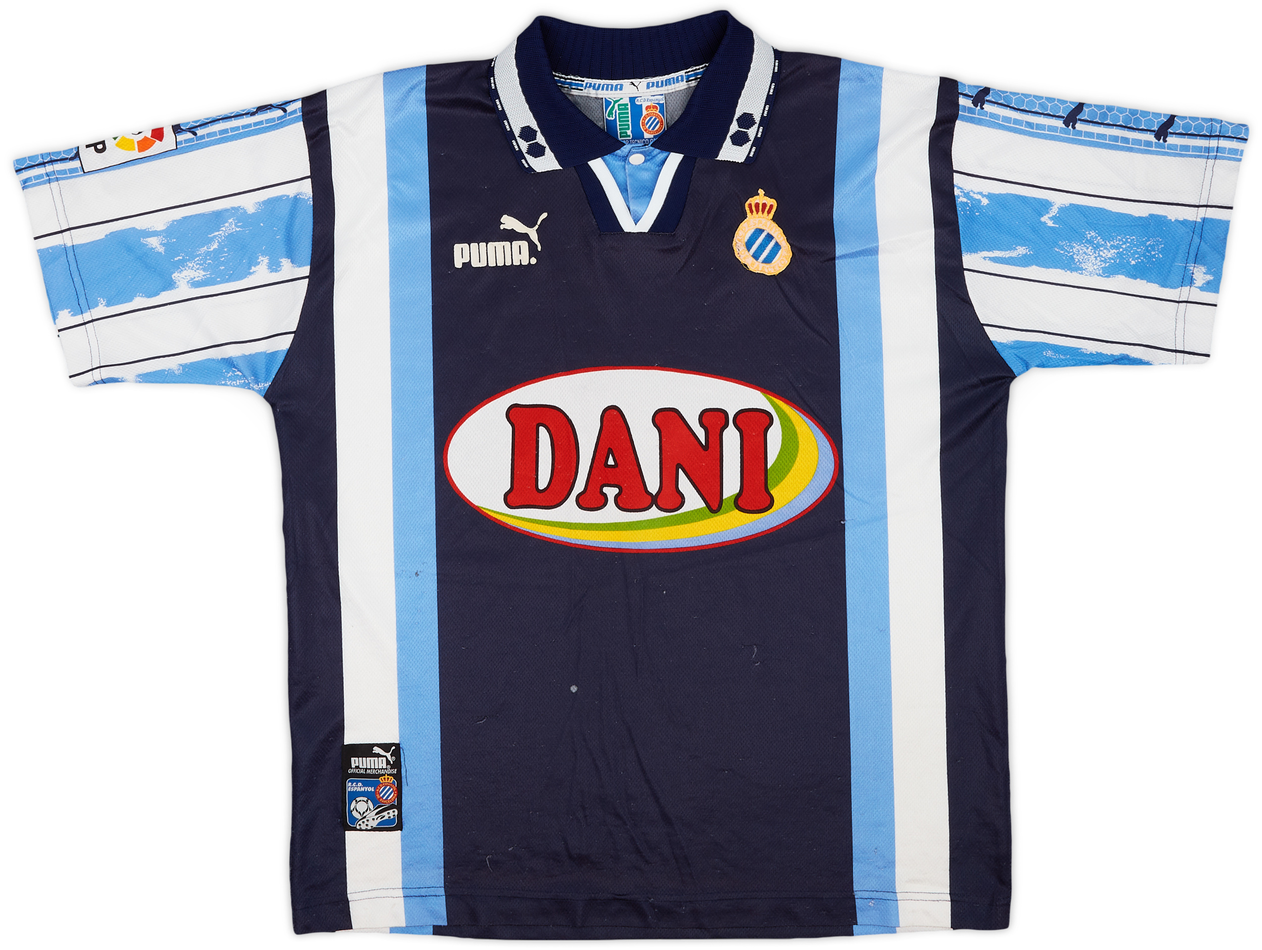 1997-98 Espanyol Away Shirt - 4/10 - (L)