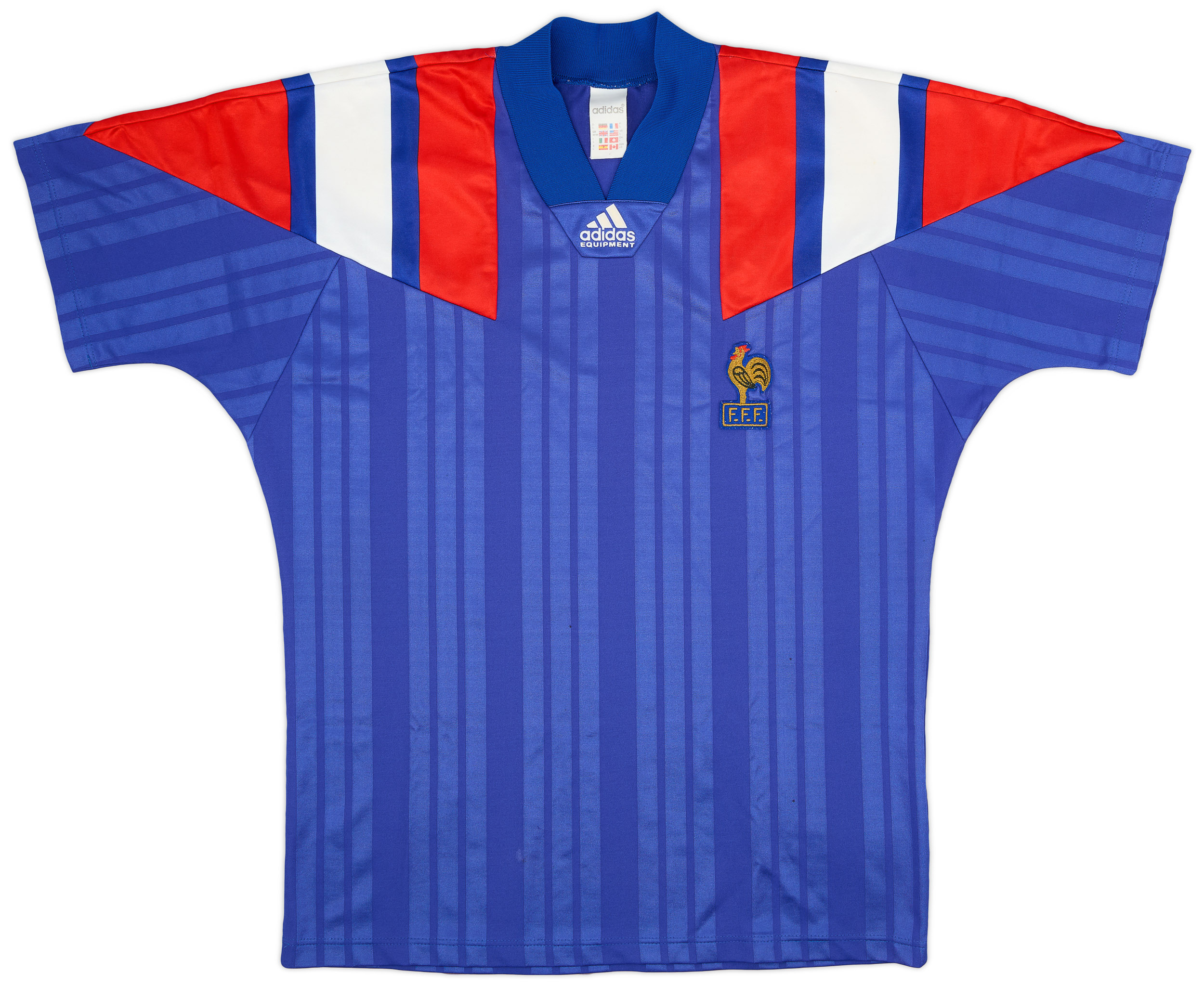 1992-94 France Home Shirt - 8/10 - (L)