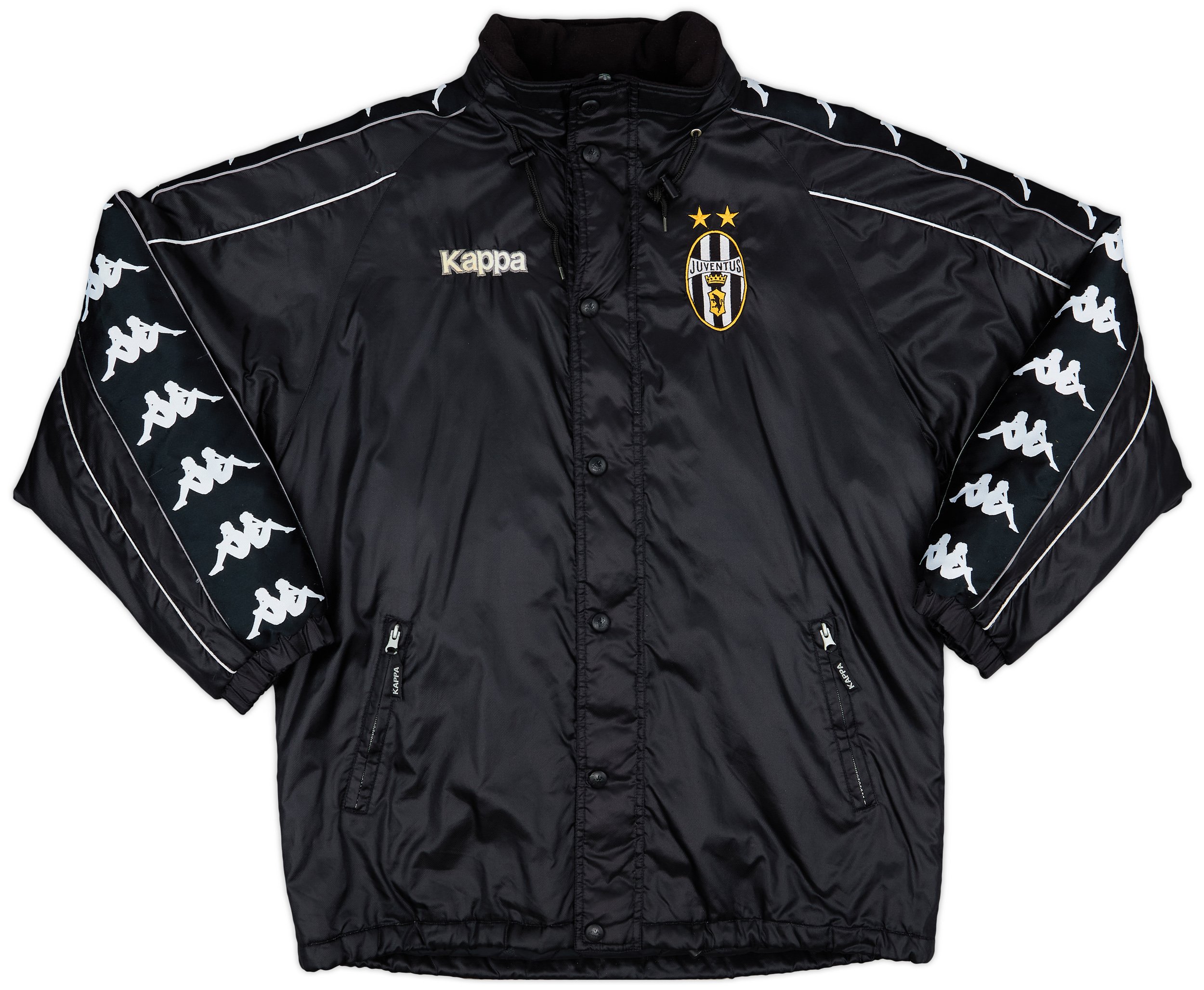 1999-00 Juventus Kappa Padded Bench Coat - 8/10 - (L)