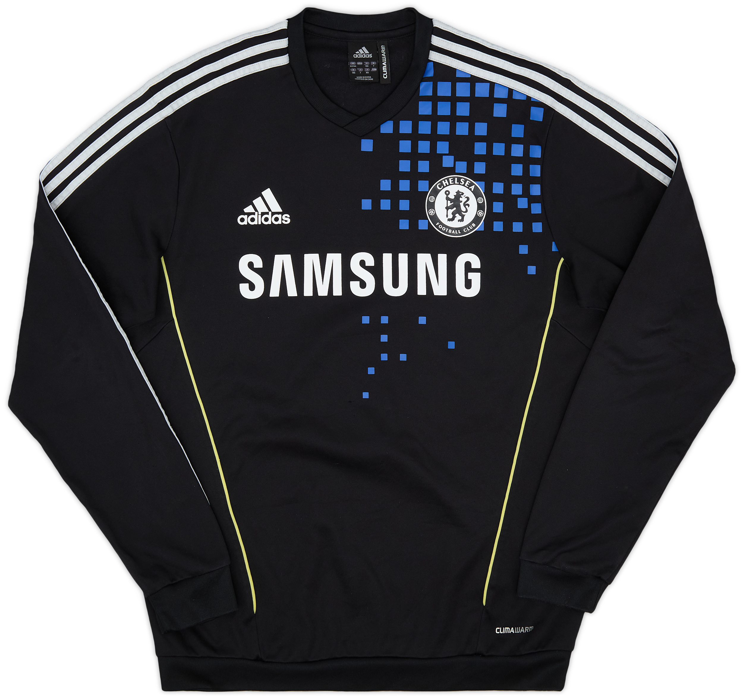 2011-12 Chelsea adidas Sweat Top - 9/10 - (L)