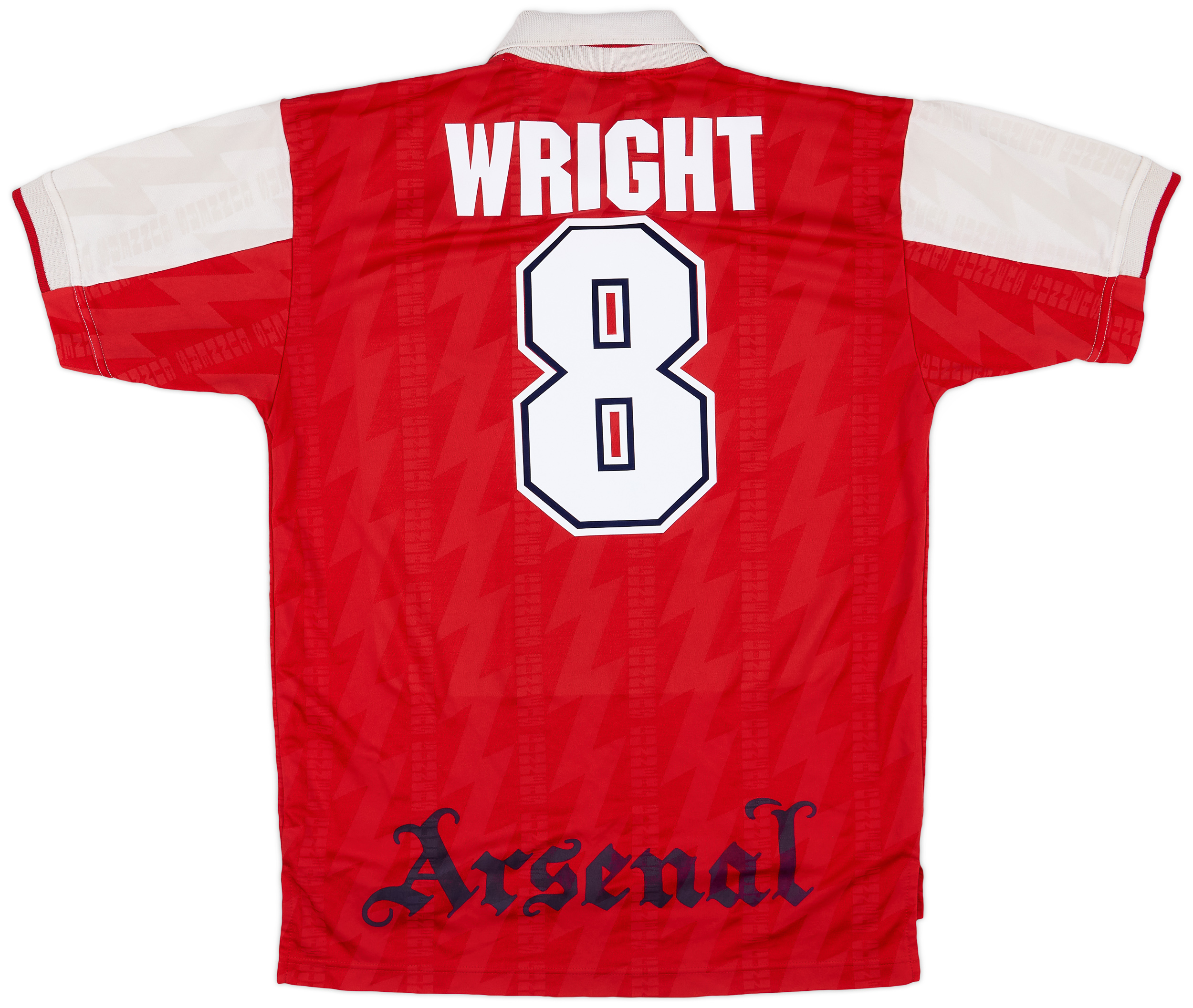 1994-96 Arsenal Home Shirt Wright #8 - 7/10 - (M)