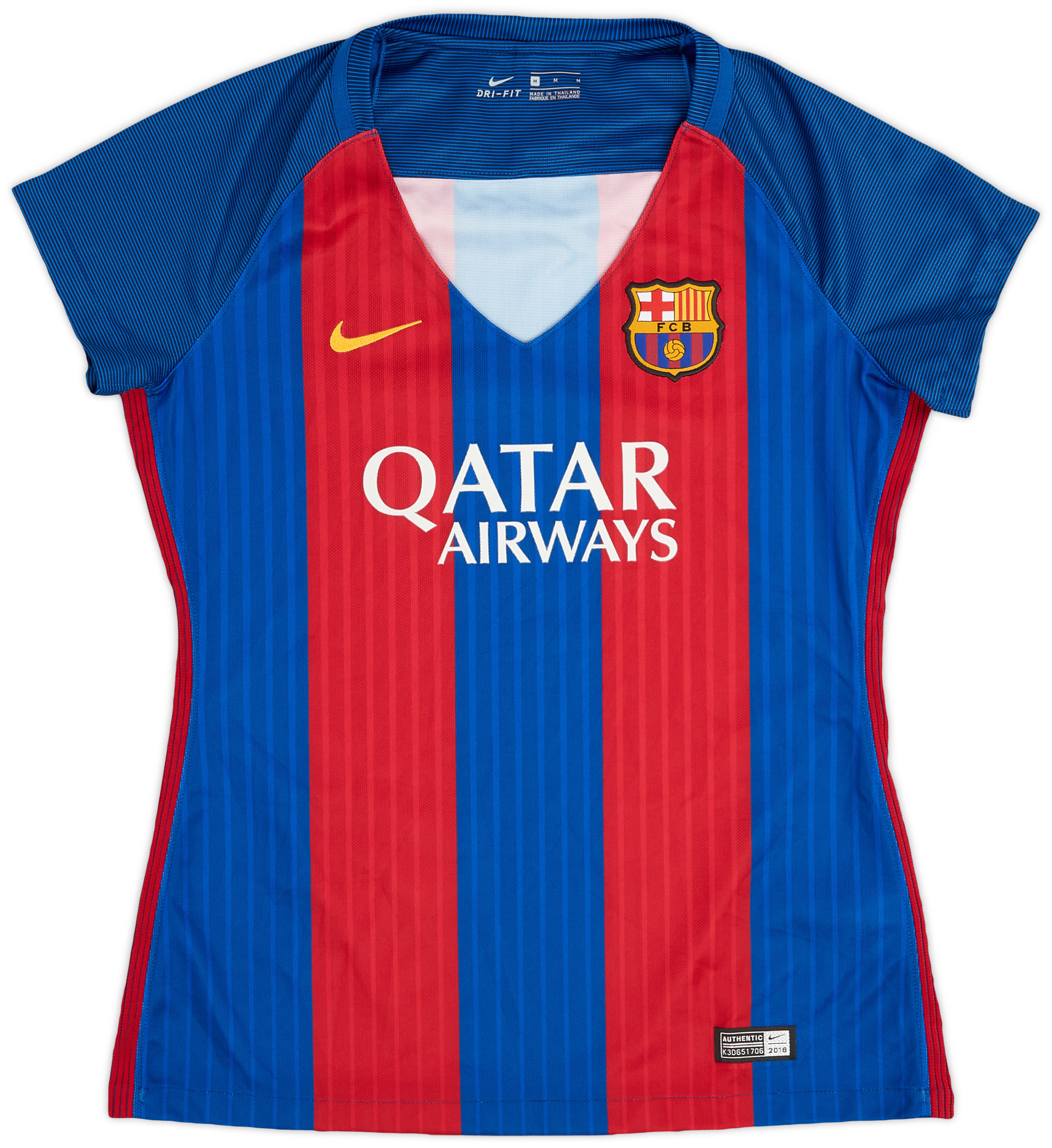 2016-17 Barcelona Home Shirt - 10/10 - (Women's M)
