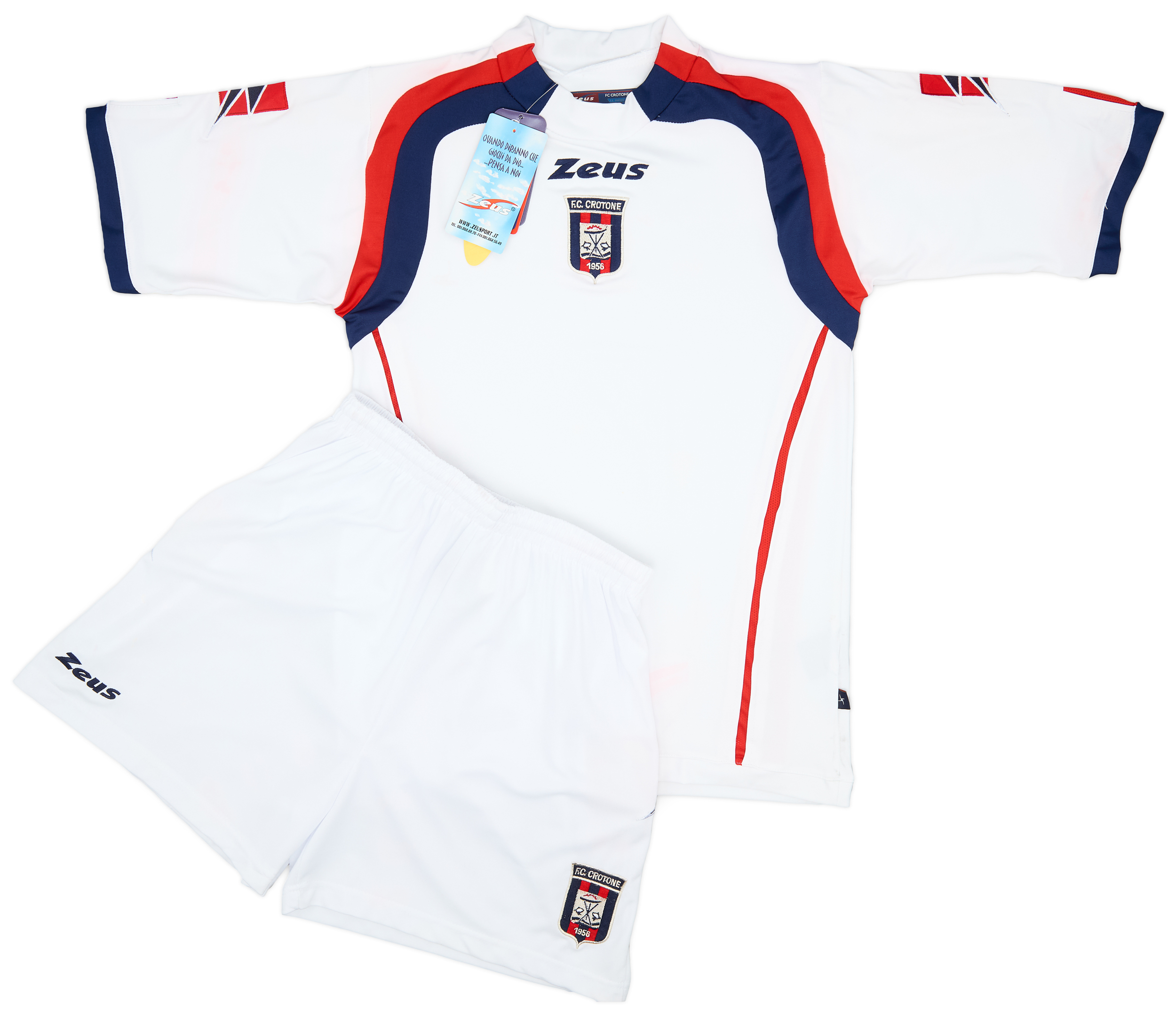 2006-07 Crotone Away Shirt & Shorts Kit - 7/10