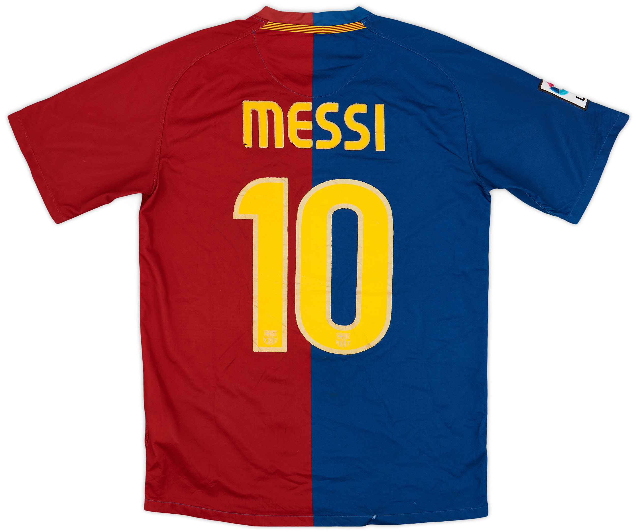2008-09 Barcelona Home Shirt Messi #10 - 6/10 - (S)