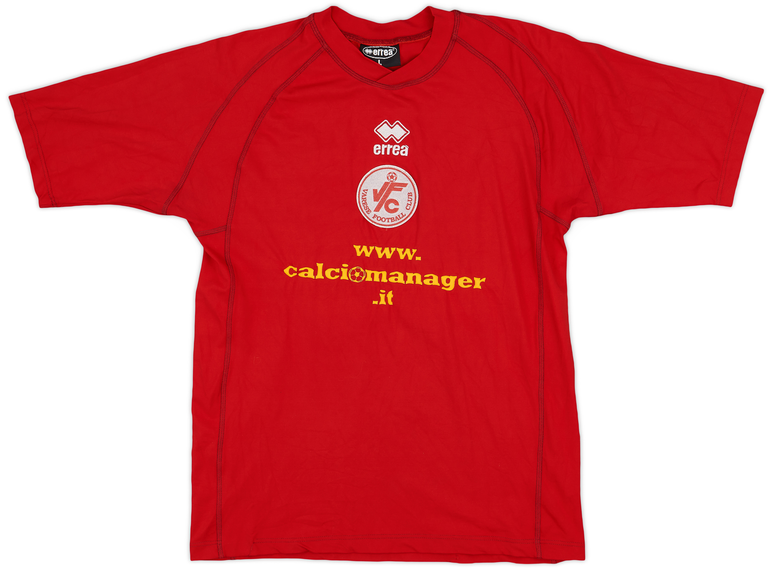 2002-03 AS Varese Home Shirt #10 - 5/10 - (L)