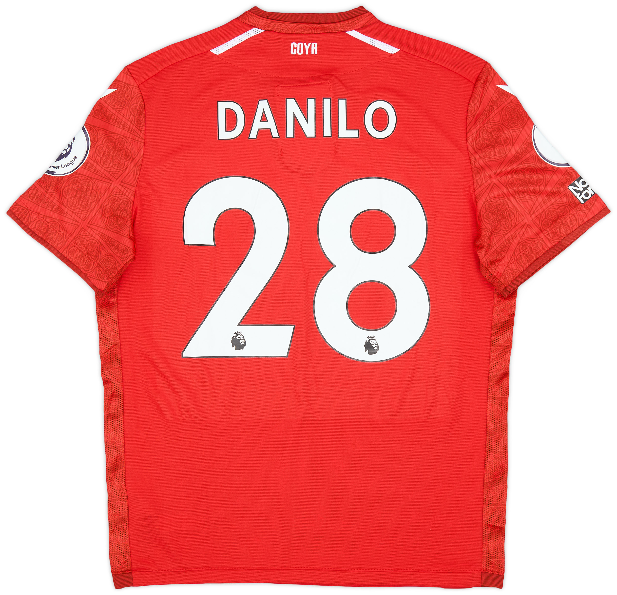 2022-23 Nottingham Forest Match Issue Home Shirt Danilo #28