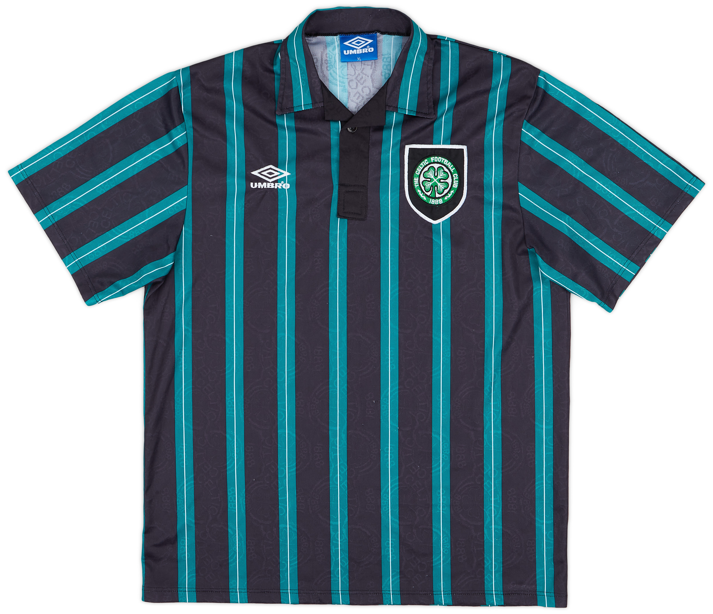 1992-93 Celtic Away Shirt - 6/10 - (XL)