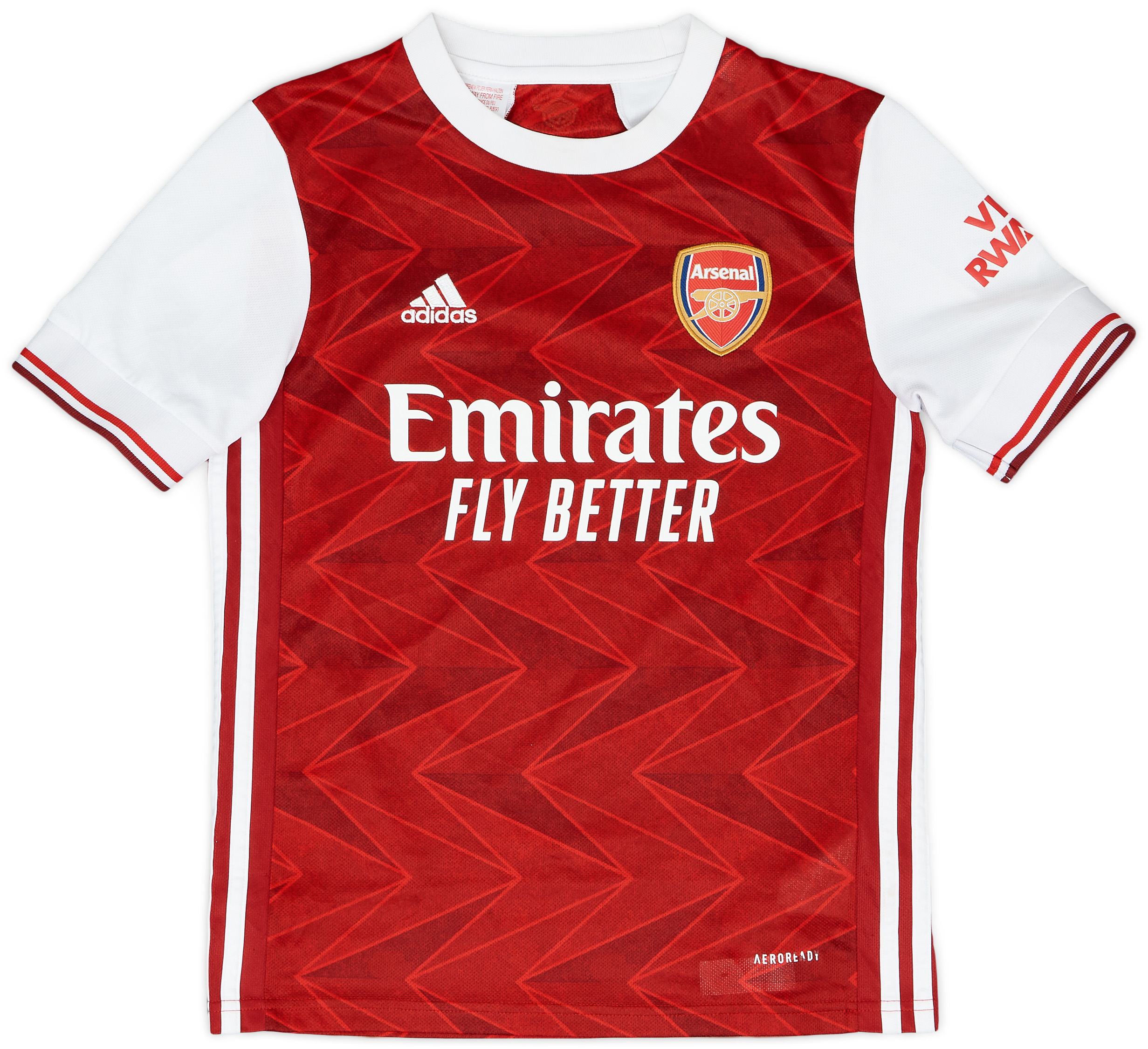 2020-21 Arsenal Home Shirt - 8/10 - (M.Boys)