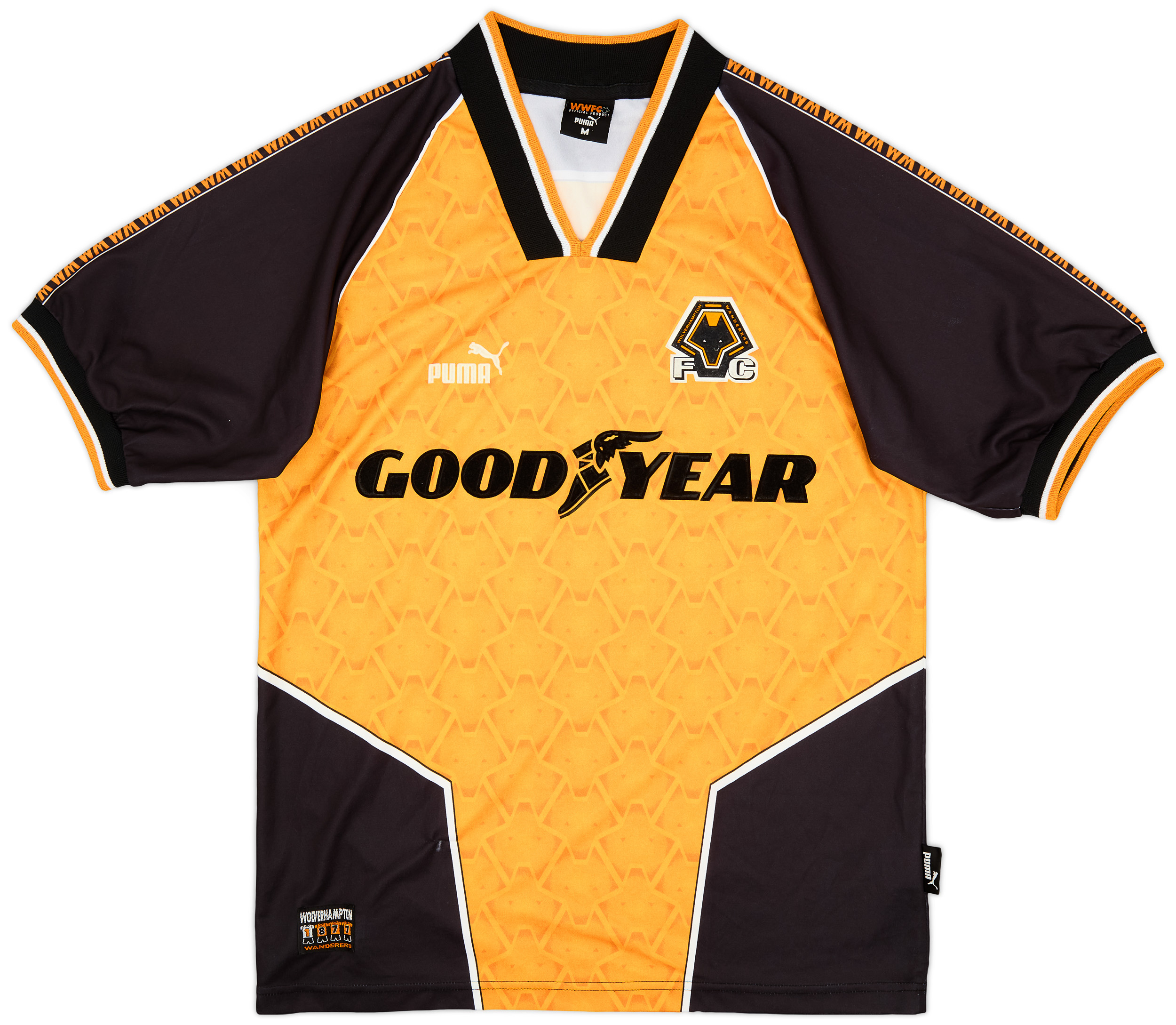 1996-98 Wolves Home Shirt - 9/10 - (M)
