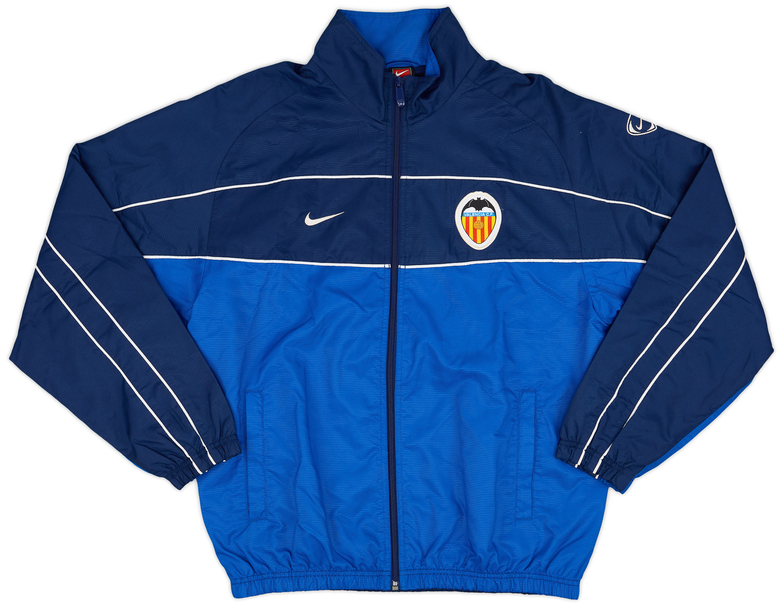 2001-02 Valencia Nike Track Jacket - 9/10 - (M)