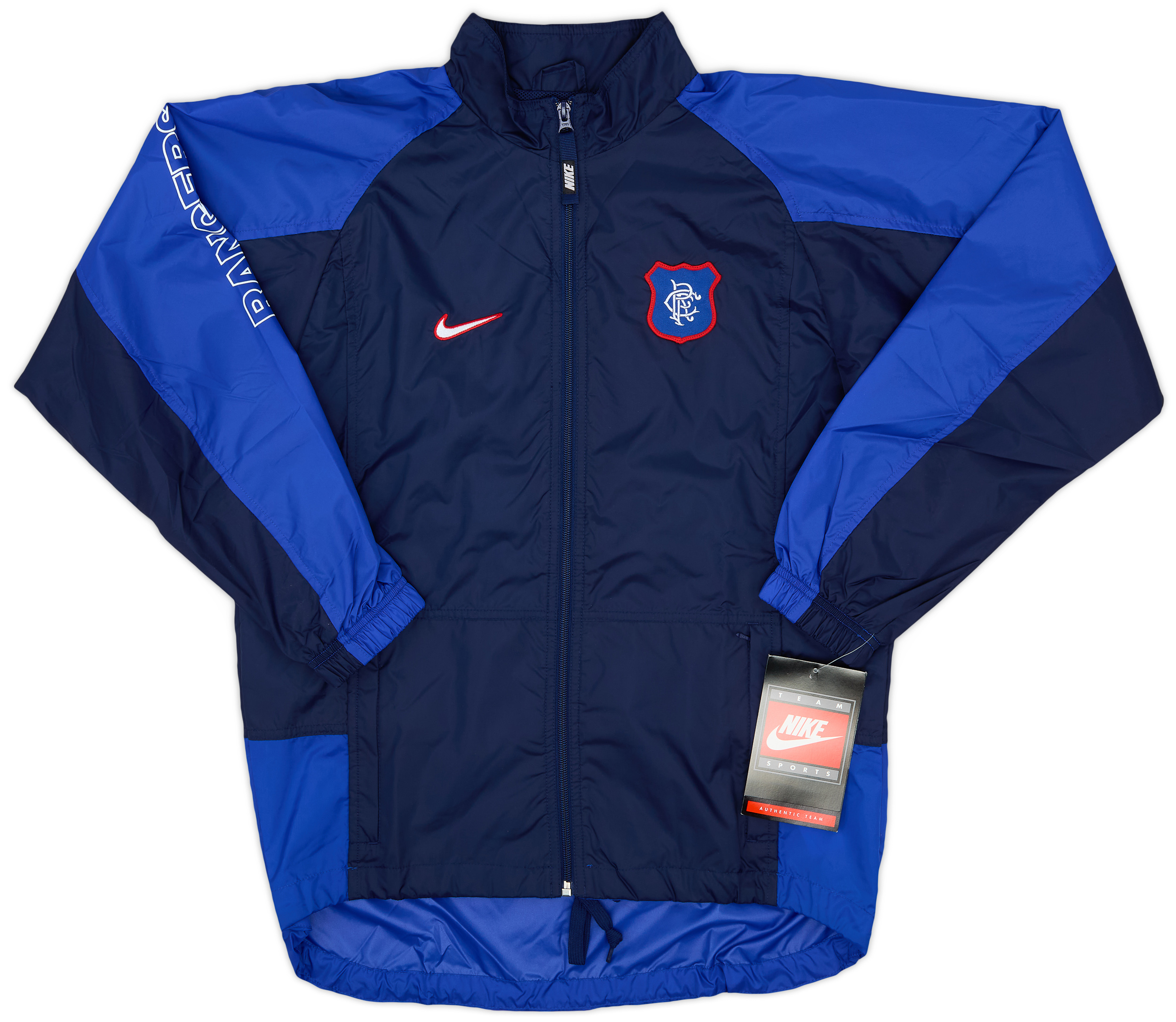 1997-98 Rangers Nike Rain Jacket (XL.Boys)