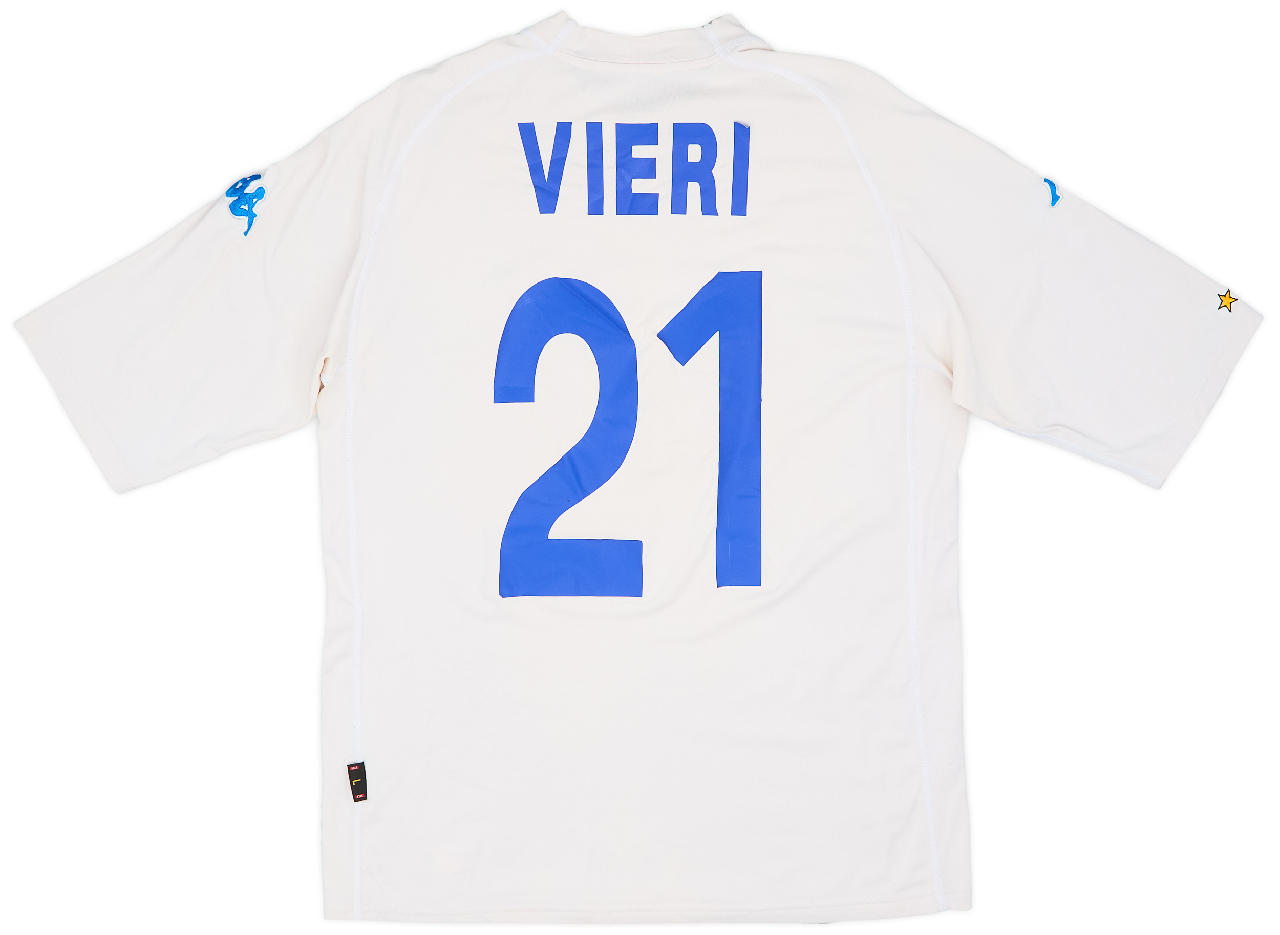 2000-01 Italy Away Shirt Vieri #21 - 5/10 - (L)
