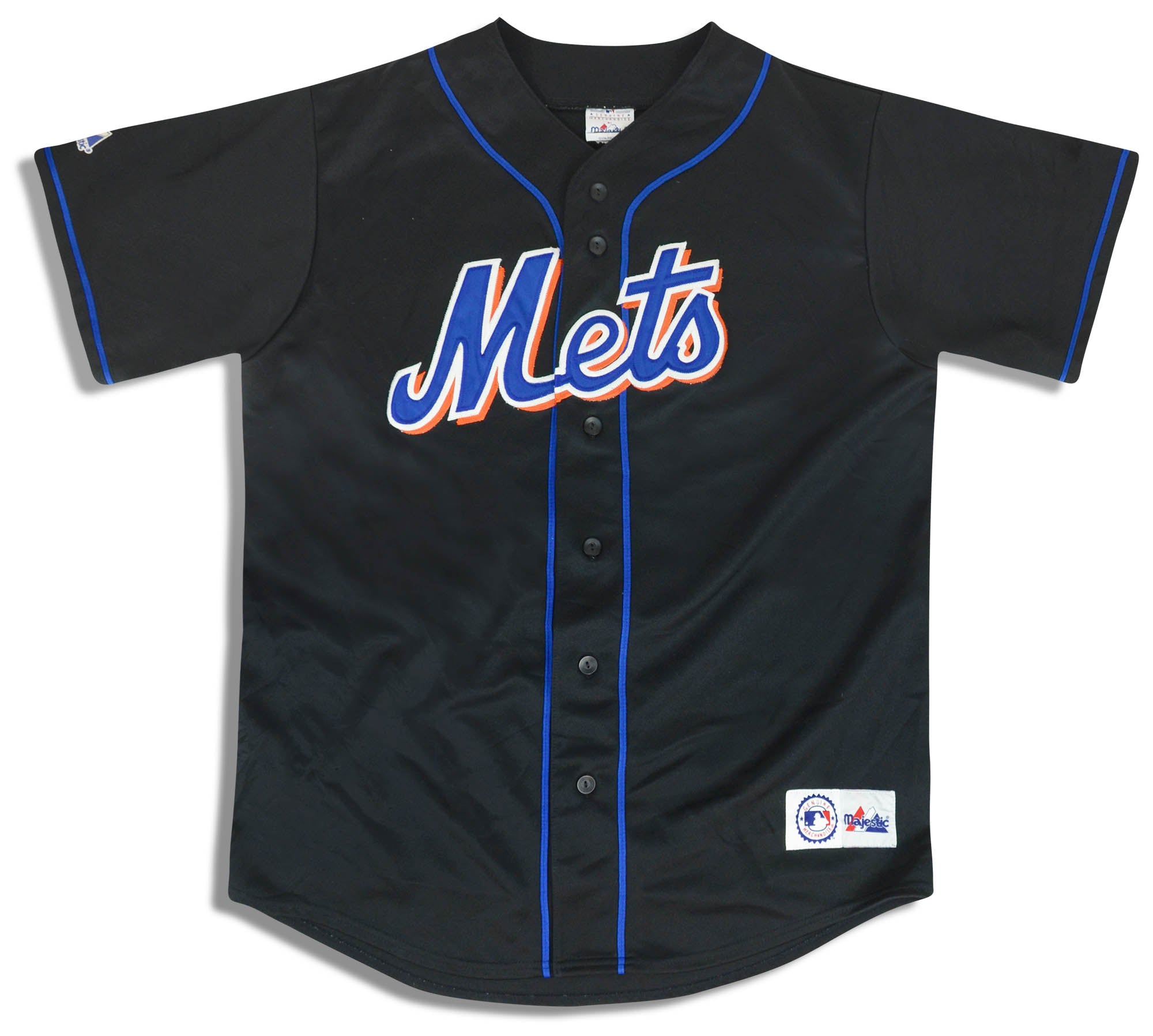 1998-99 New York Mets Majestic Jersey (Alternate) L