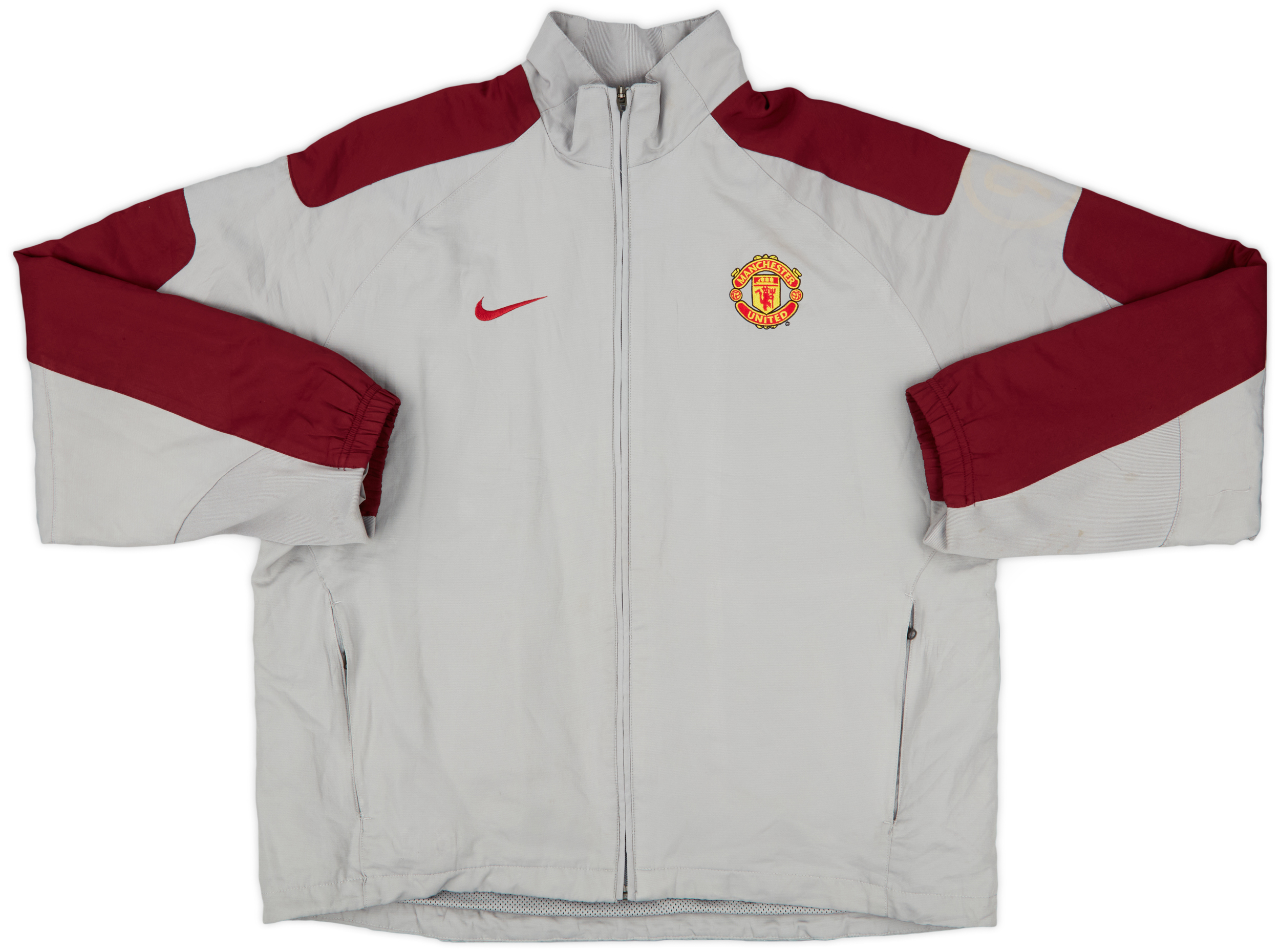 2005-06 Manchester United Nike Track Jacket - 6/10 - (L)