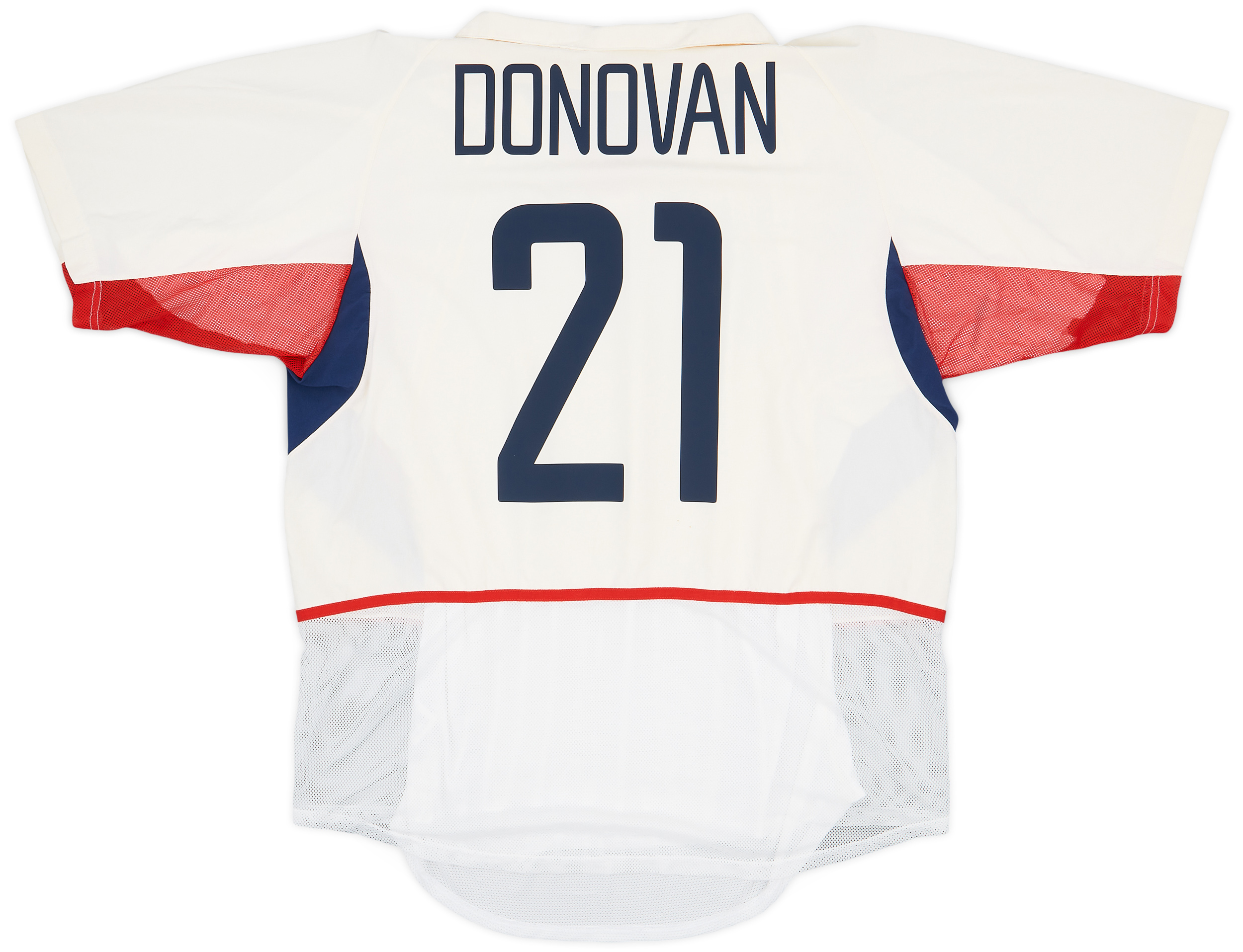 2002-03 USA Player Issue Home Shirt Donovan #21 - 6/10 - (L)