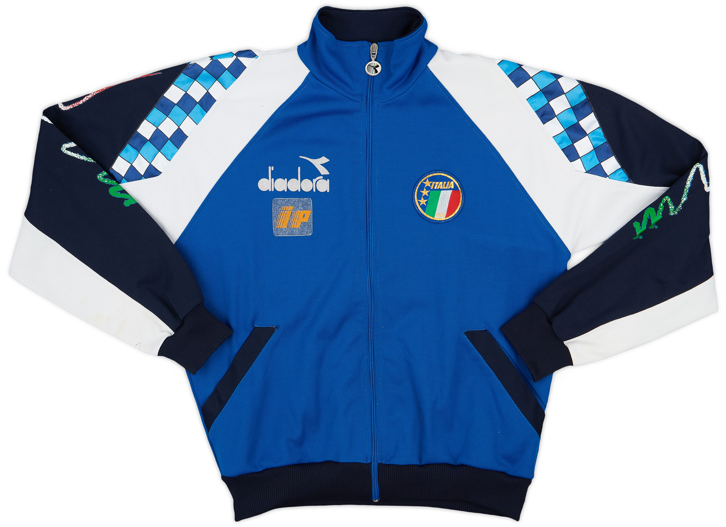 1990 Italy Diadora Track Jacket - 7/10 - (L)