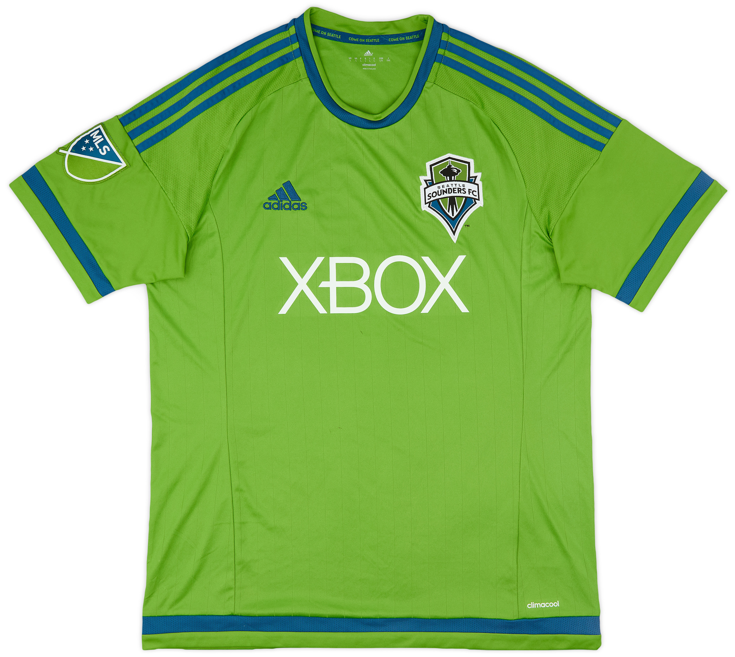 2014 Seattle Sounders Home Shirt - 9/10 - (L)