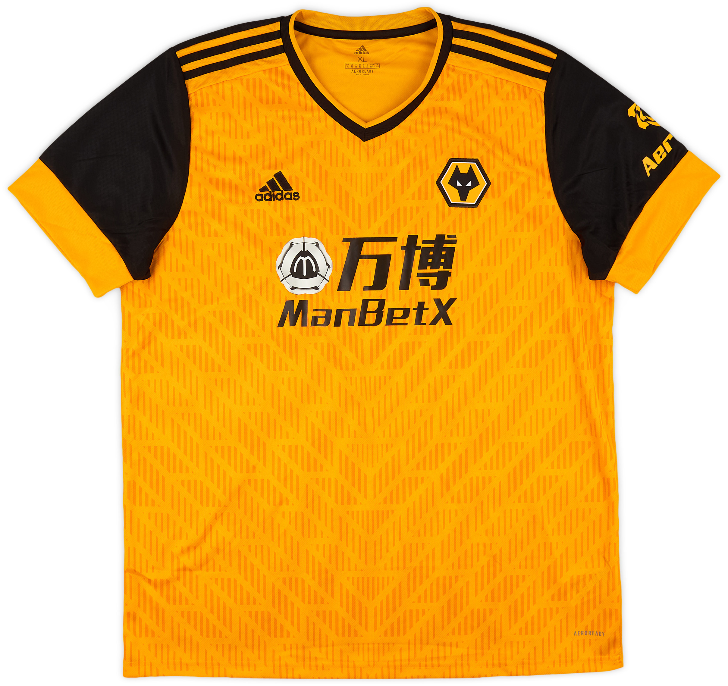 2020-21 Wolves Home Shirt - 7/10 - (XL)