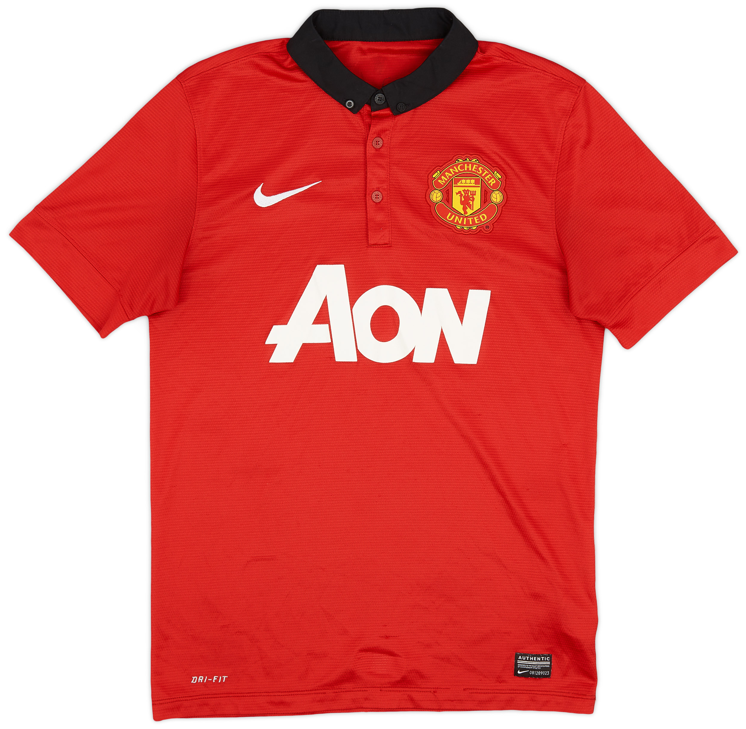 2013-14 Manchester United Home Shirt - 6/10 - (XL.Boys)