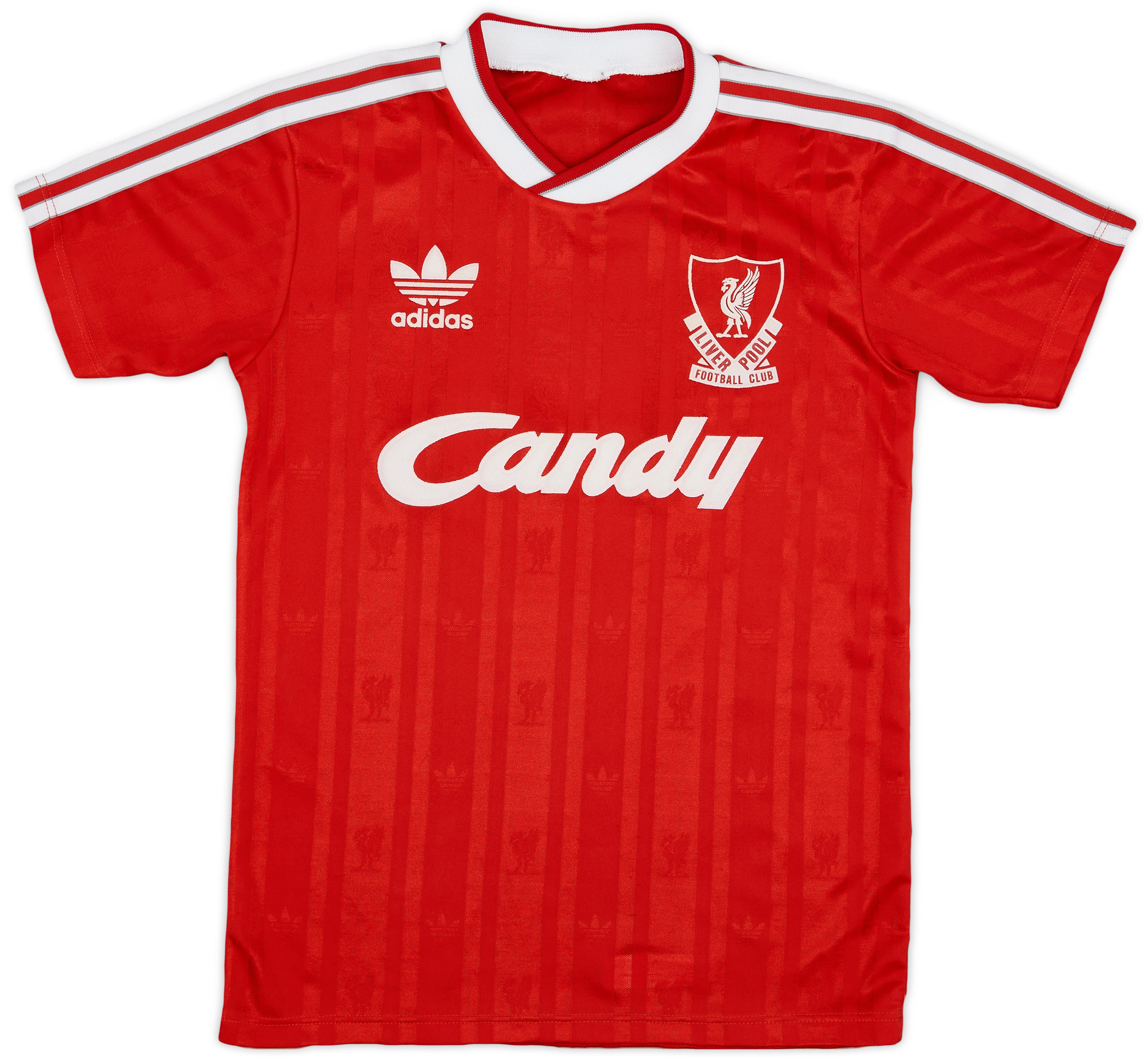 1988-89 Liverpool Home Shirt - 9/10 - (Y)