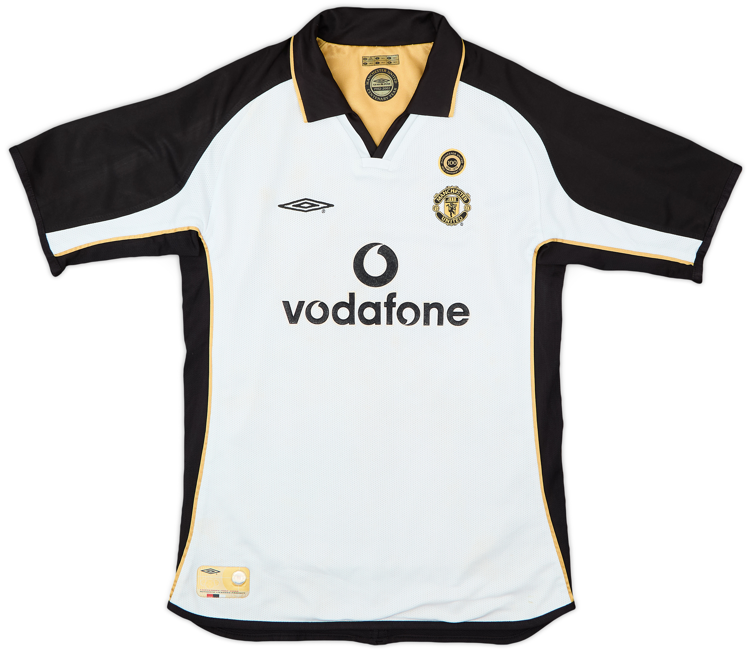 2001-02 Manchester United Centenary Away/Third Shirt - 6/10 - (L.Boys)