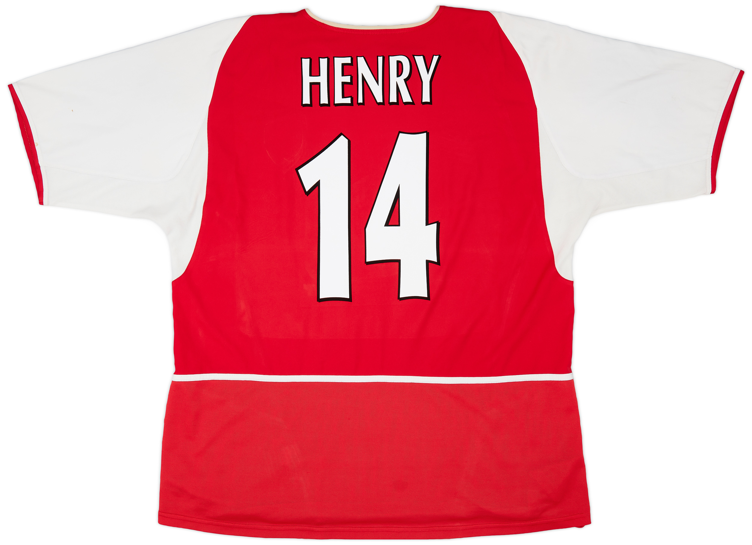 2002-04 Arsenal Home Shirt Henry #14 - 8/10 - (XL)