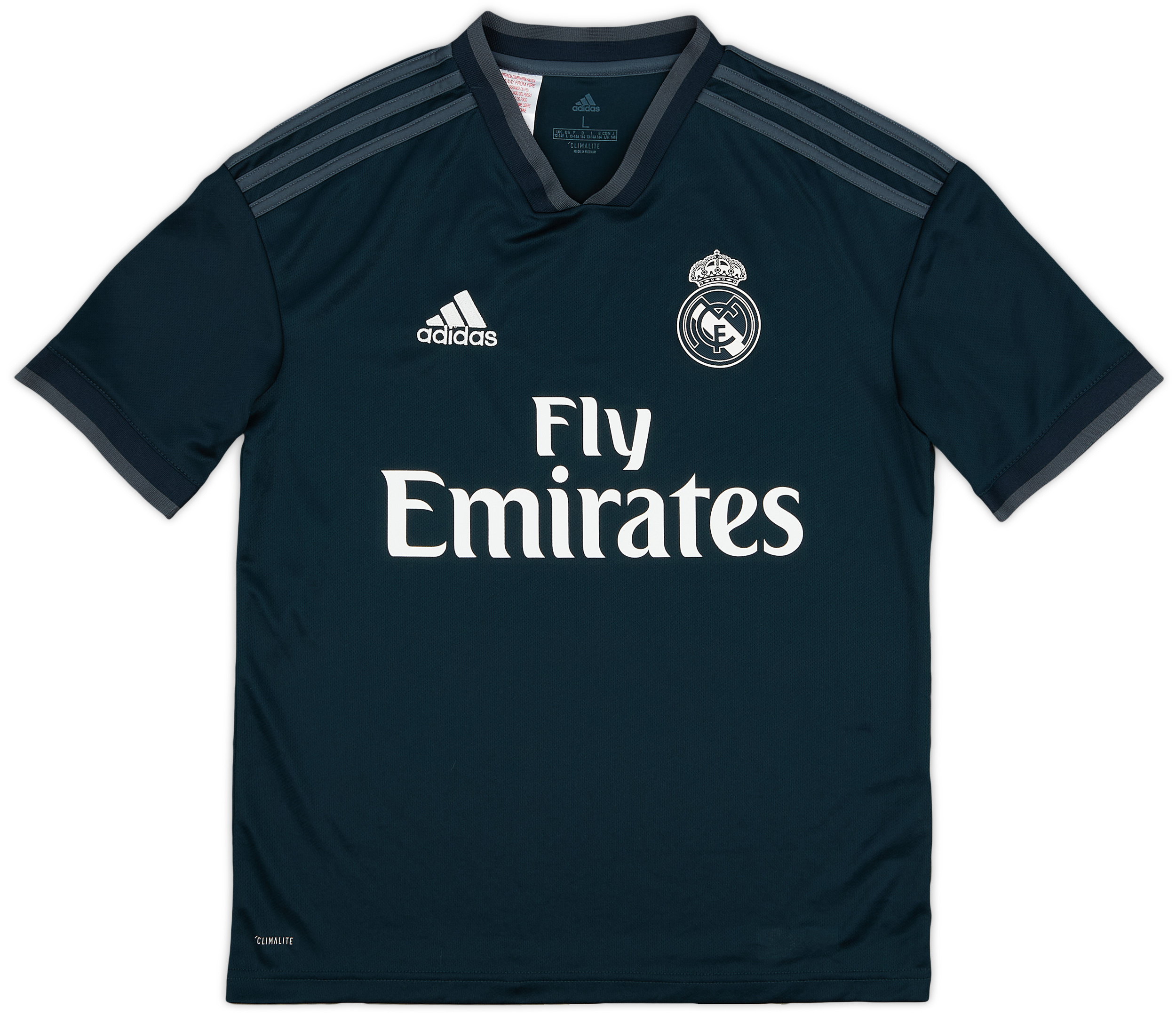 2018-19 Real Madrid Away Shirt - 9/10 - (L.Boys)