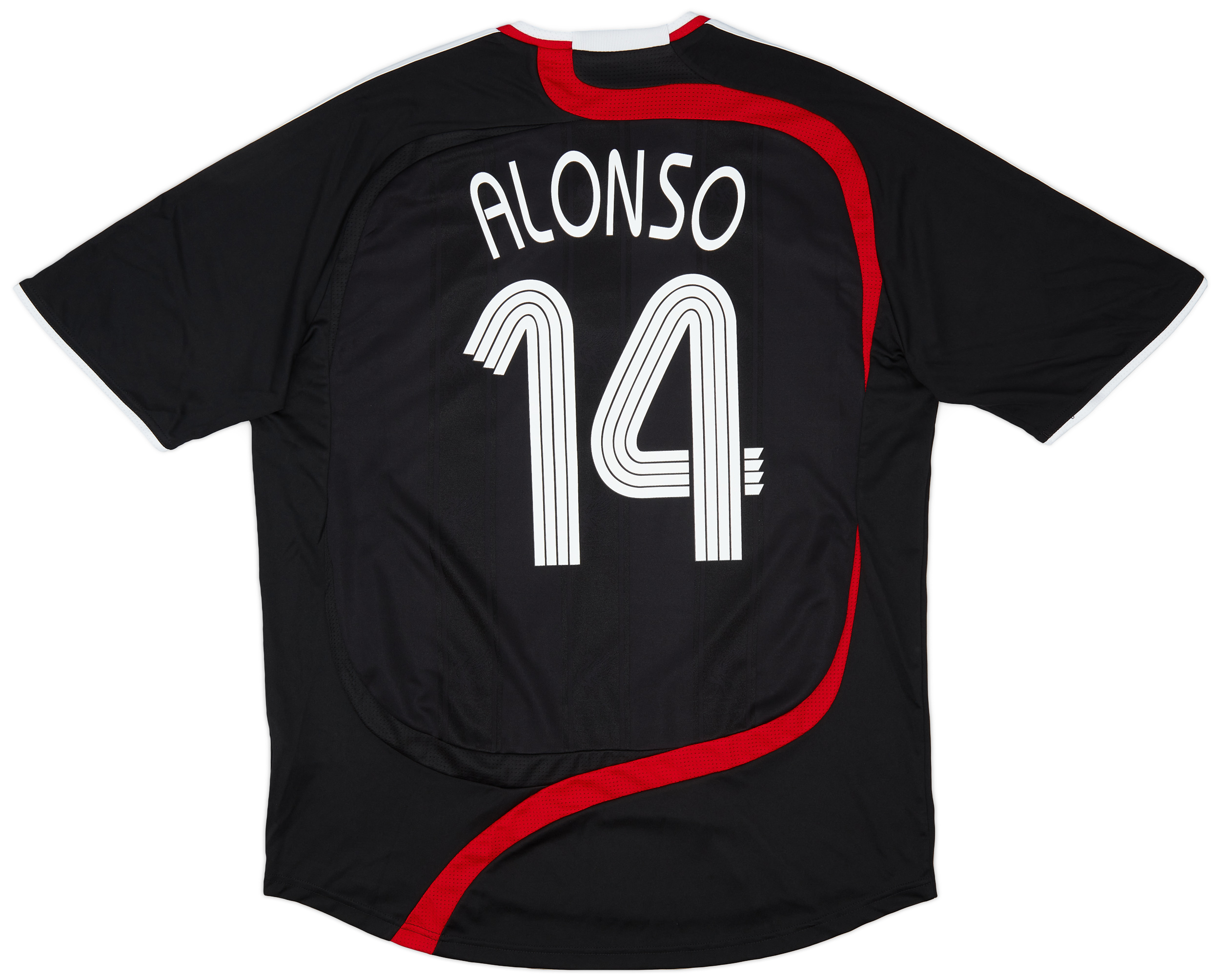 2007-08 Liverpool Third Shirt Alonso #14 - 9/10 - (XL)