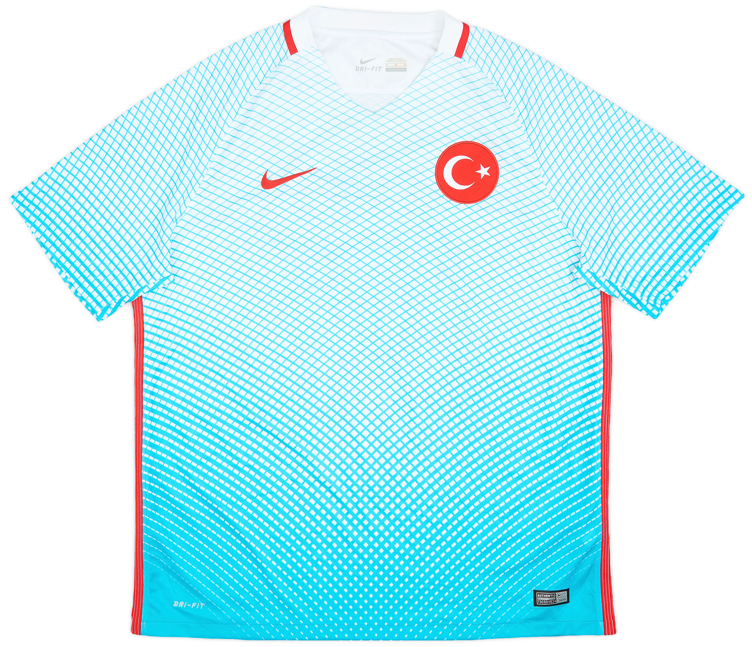 2016-17 Turkey Away Shirt - 9/10 - (XL)