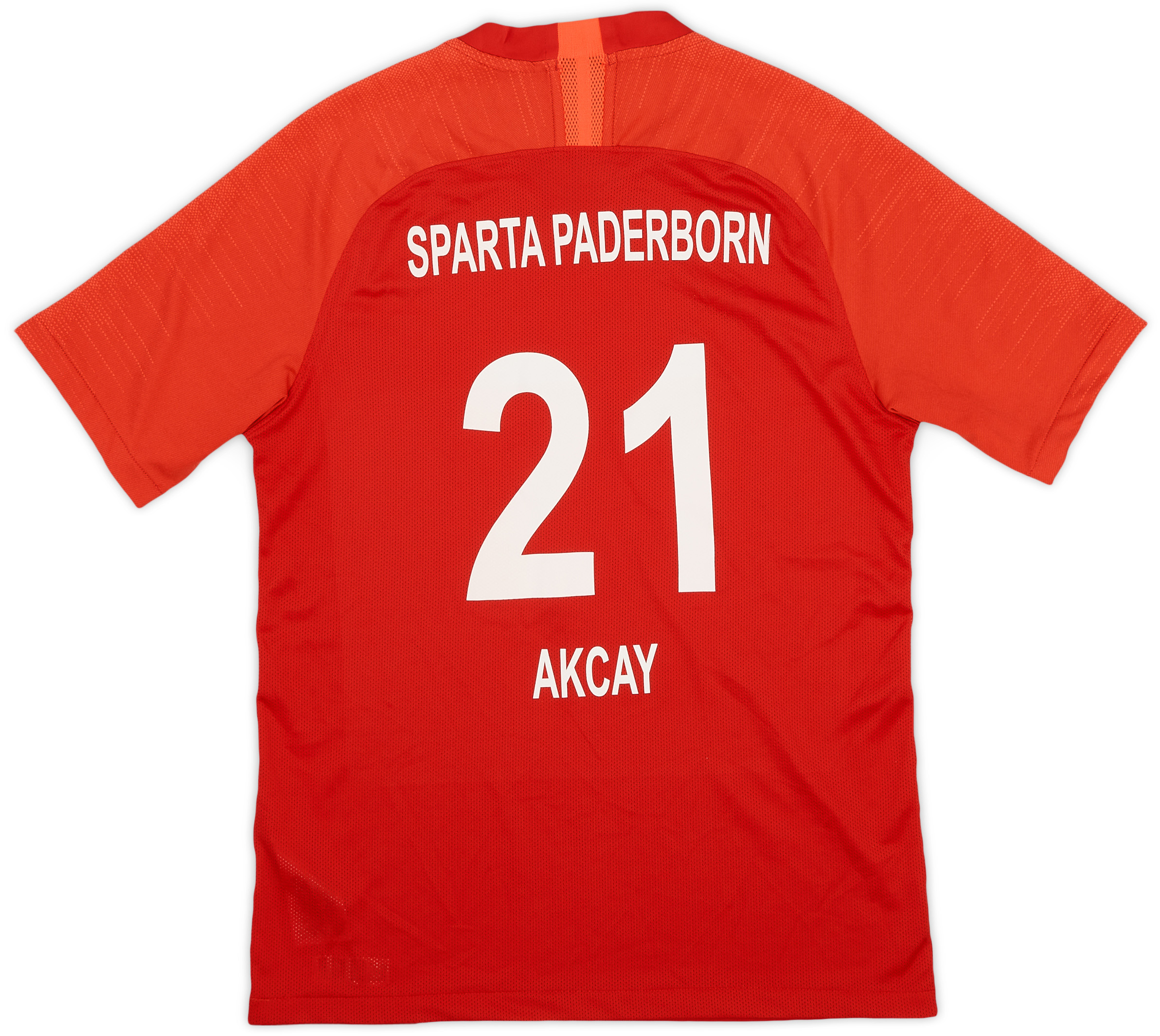 2019-20 Sparta Paderborn Home Shirt Akcay #21 - 8/10 - (M)