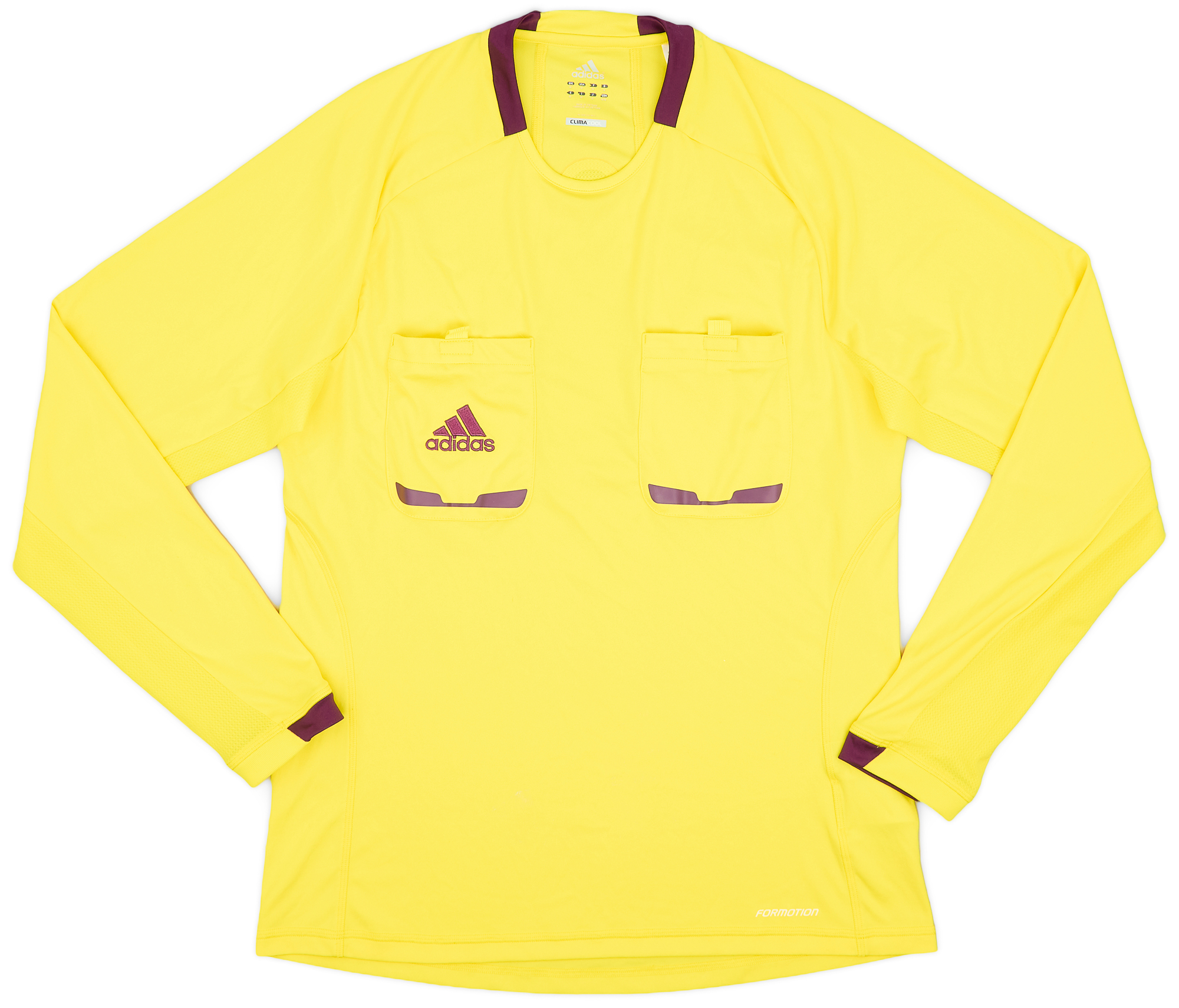 2012-13 adidas Referee Template L/S Shirt - 7/10 - (M)