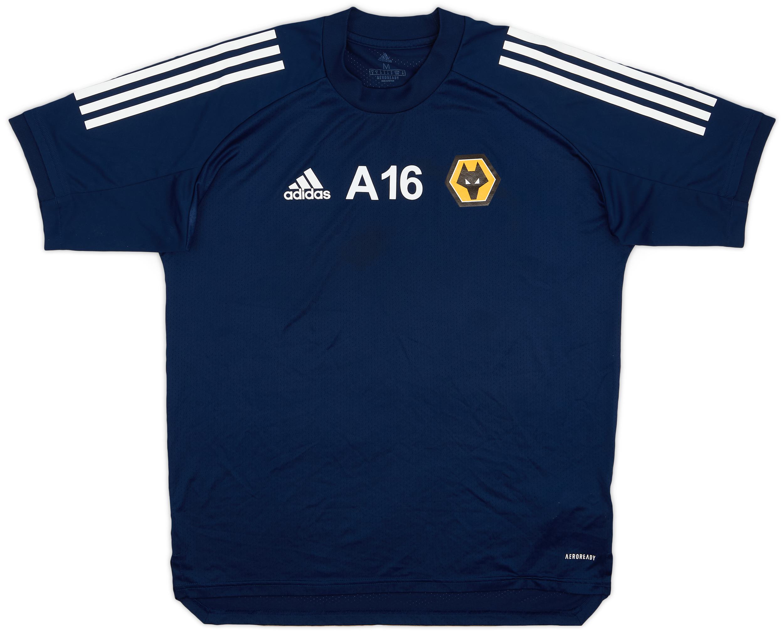 2019-20 Wolves adidas Staff Issue Training Shirt A16 - 6/10 - (M)
