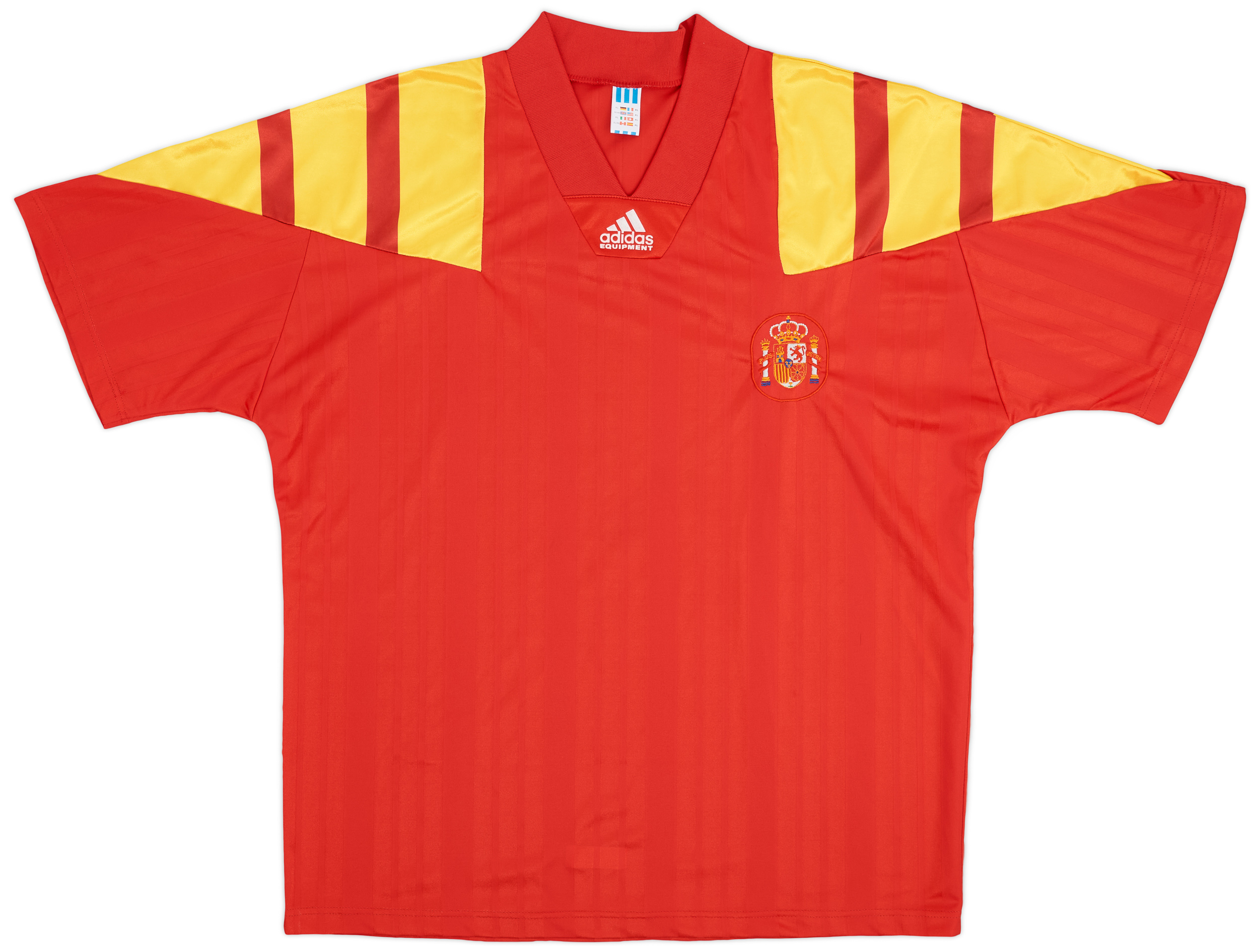 1992-94 Spain Home Shirt - 9/10 - (XL)