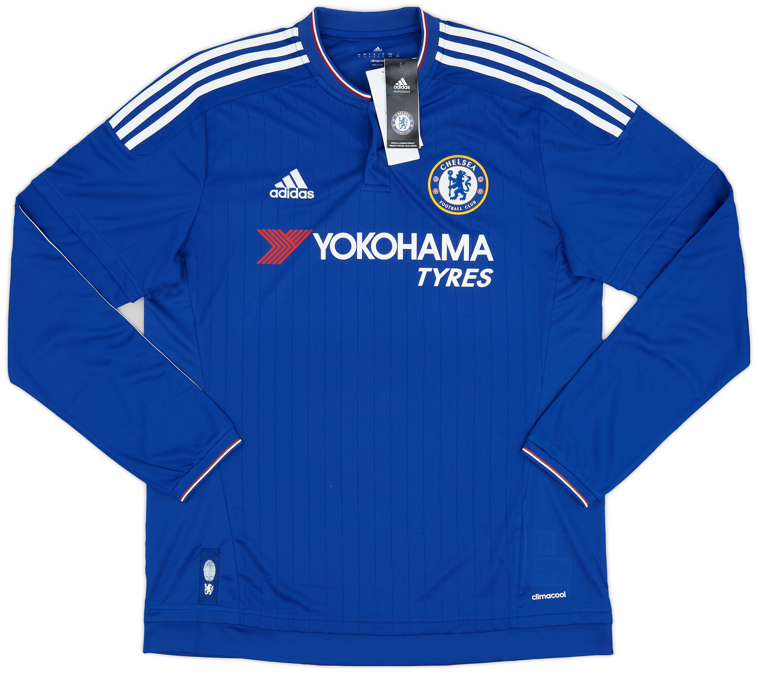 2015-16 Chelsea Home L/S Shirt (L)