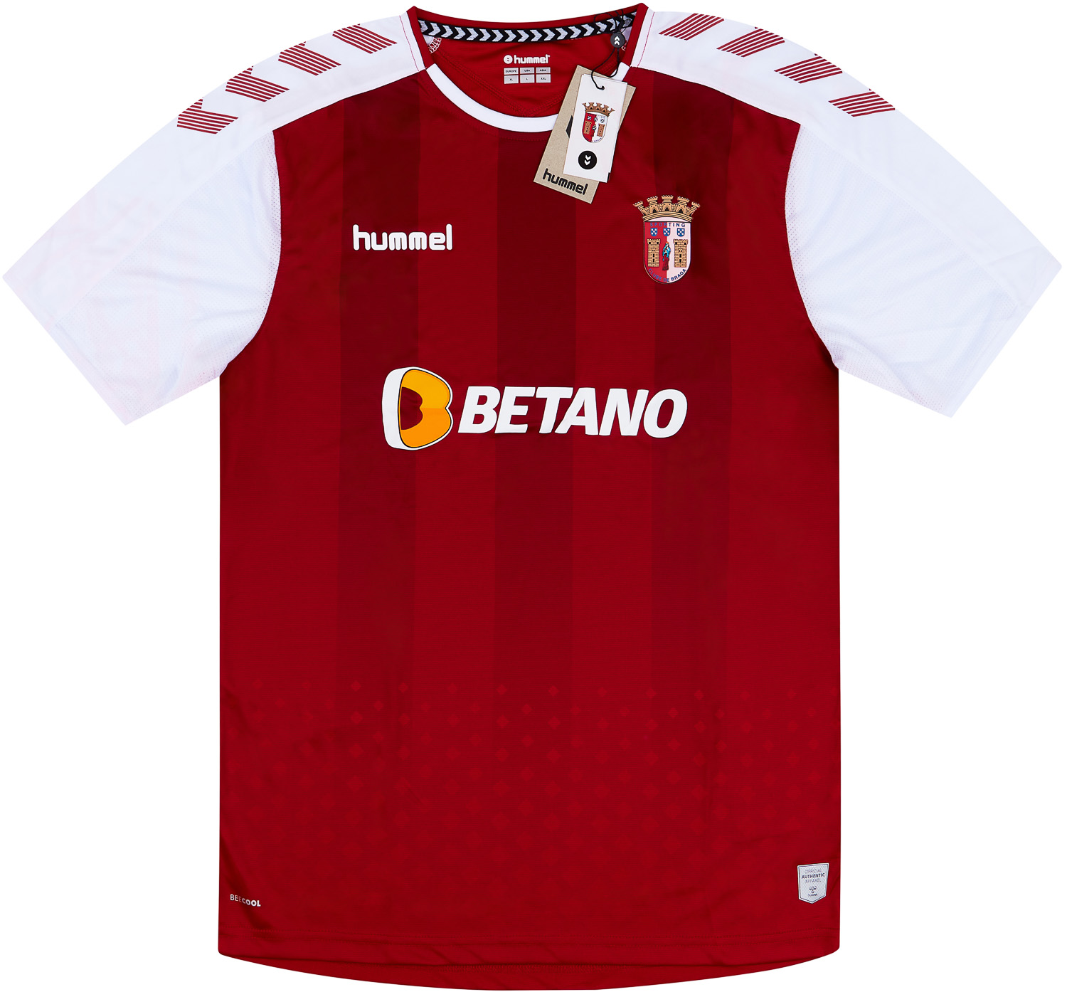 2019-20 Braga Home Shirt - 7/10 - VERY GOOD