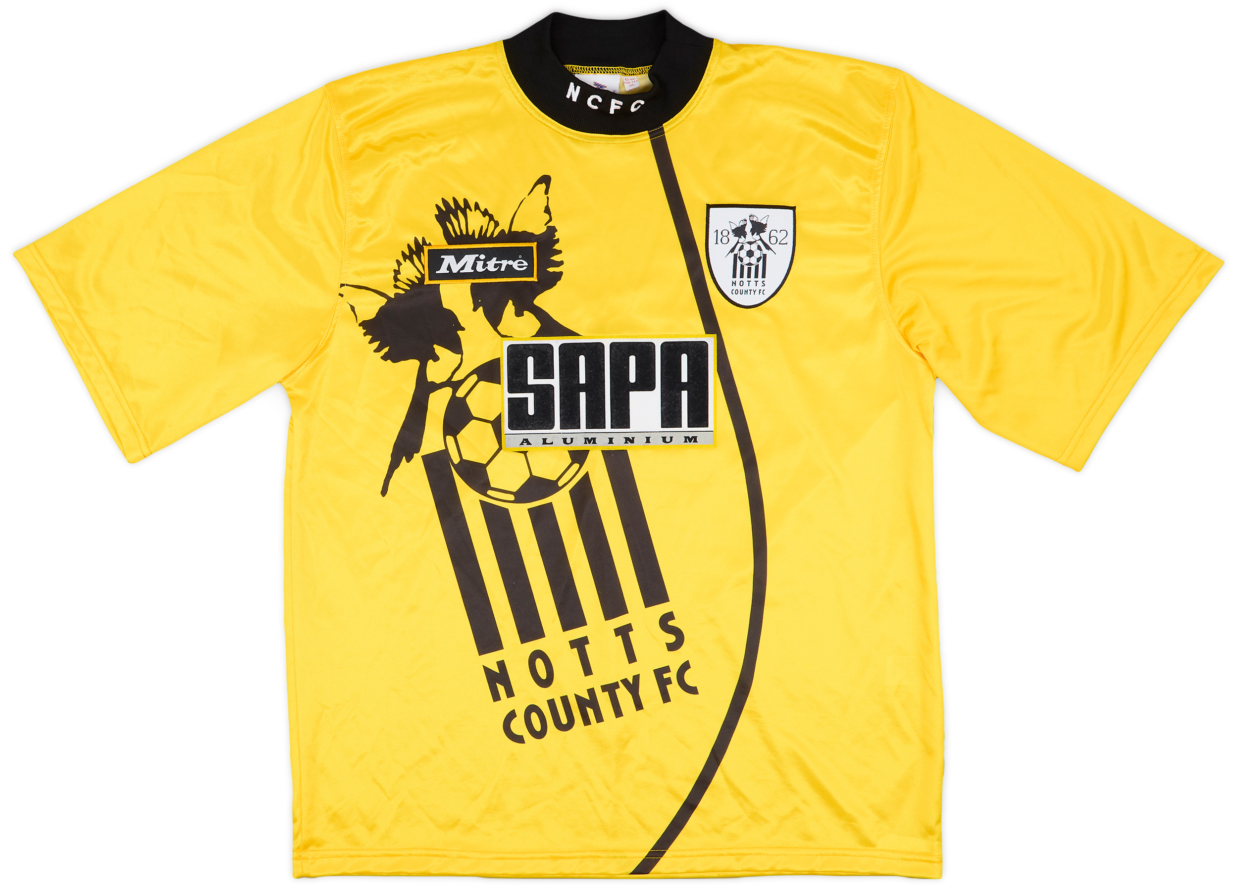 1995-97 Notts County Away Shirt - 10/10 - (L)