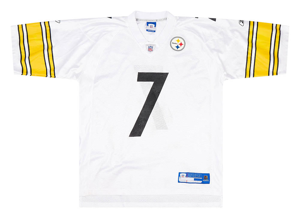 2005-06 Pittsburgh Steelers Roethlisberger #7 Reebok On Field Jersey ...