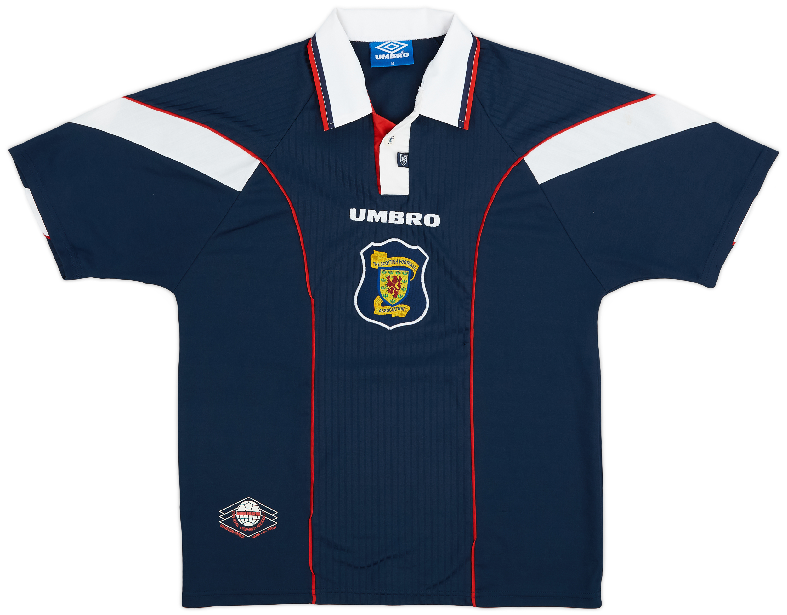 1996-98 Scotland Home Shirt - 9/10 - (M)