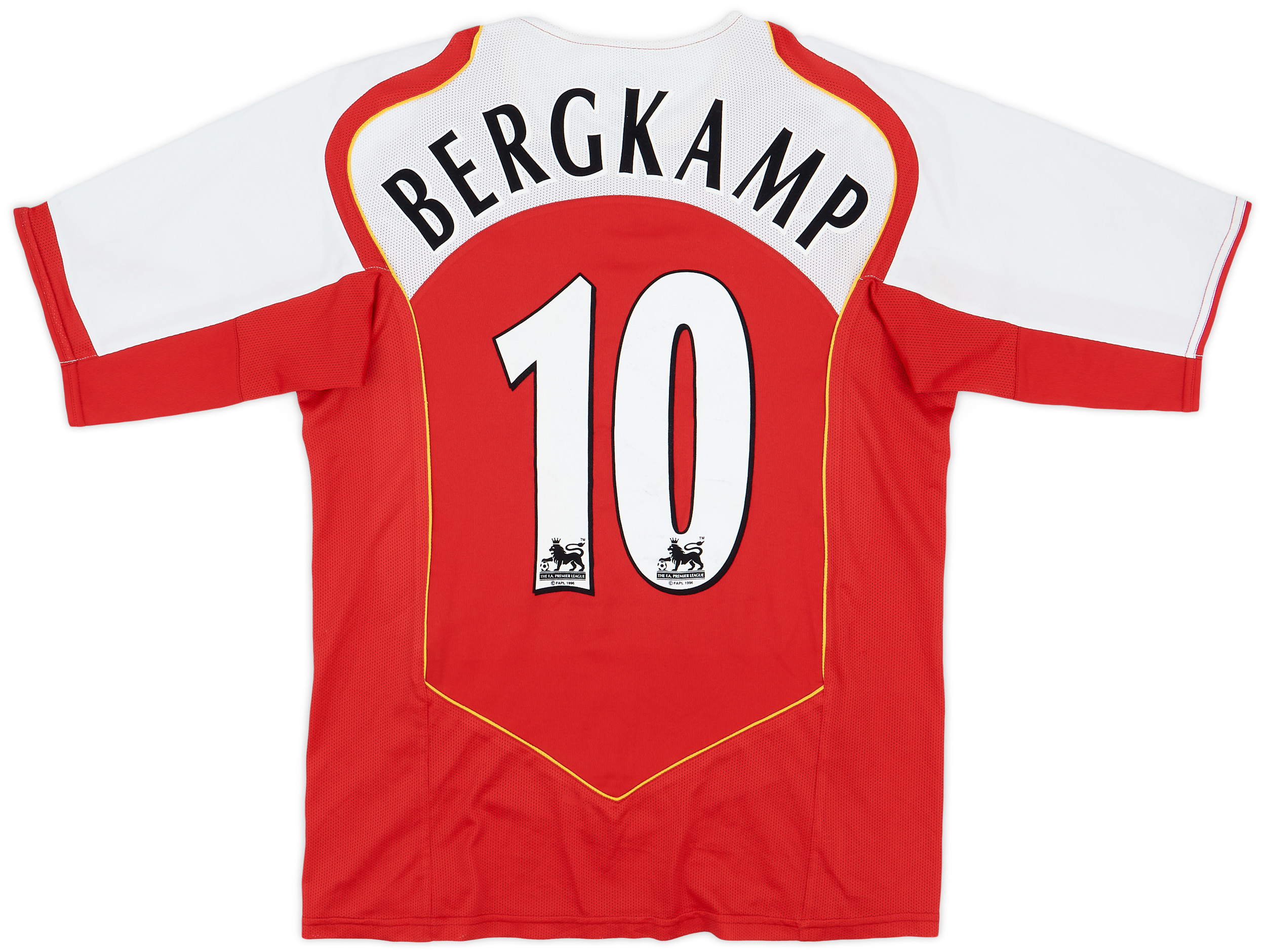 2004-05 Arsenal Home Shirt Bergkamp #10 - 7/10 - (M)