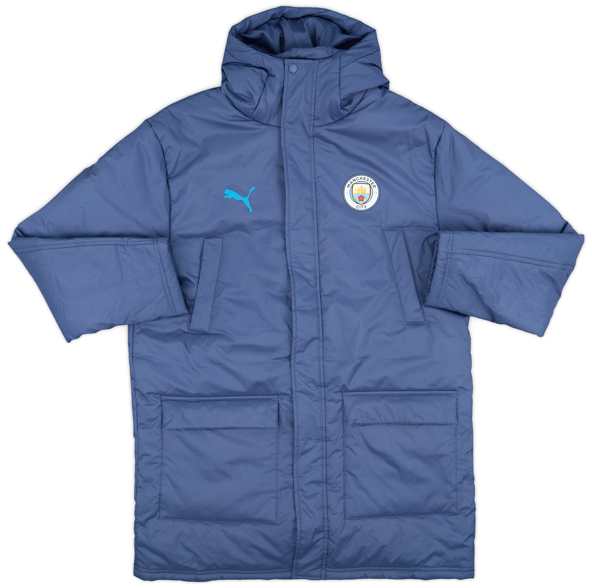 2024-25 Manchester City Puma Winter Jacket - As New - (XL)