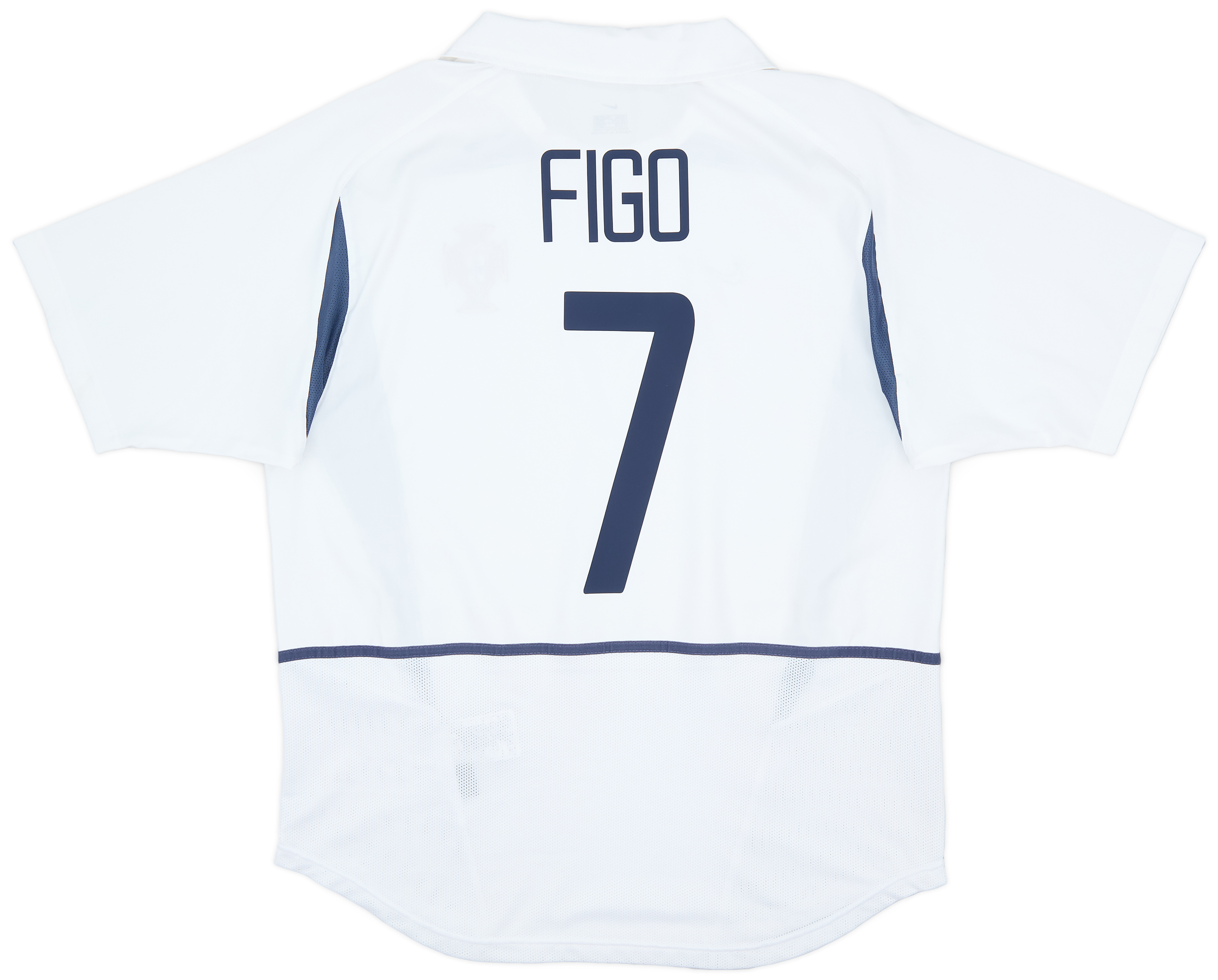 2002-04 Portugal Away Shirt Figo #7 - 9/10 - (L)