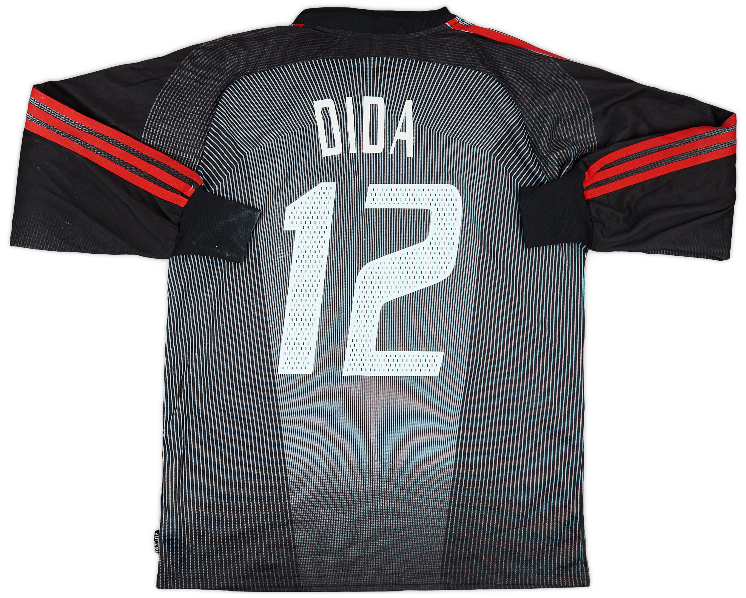 2003-04 AC Milan GK Shirt Dida #12 - 8/10 - (M)