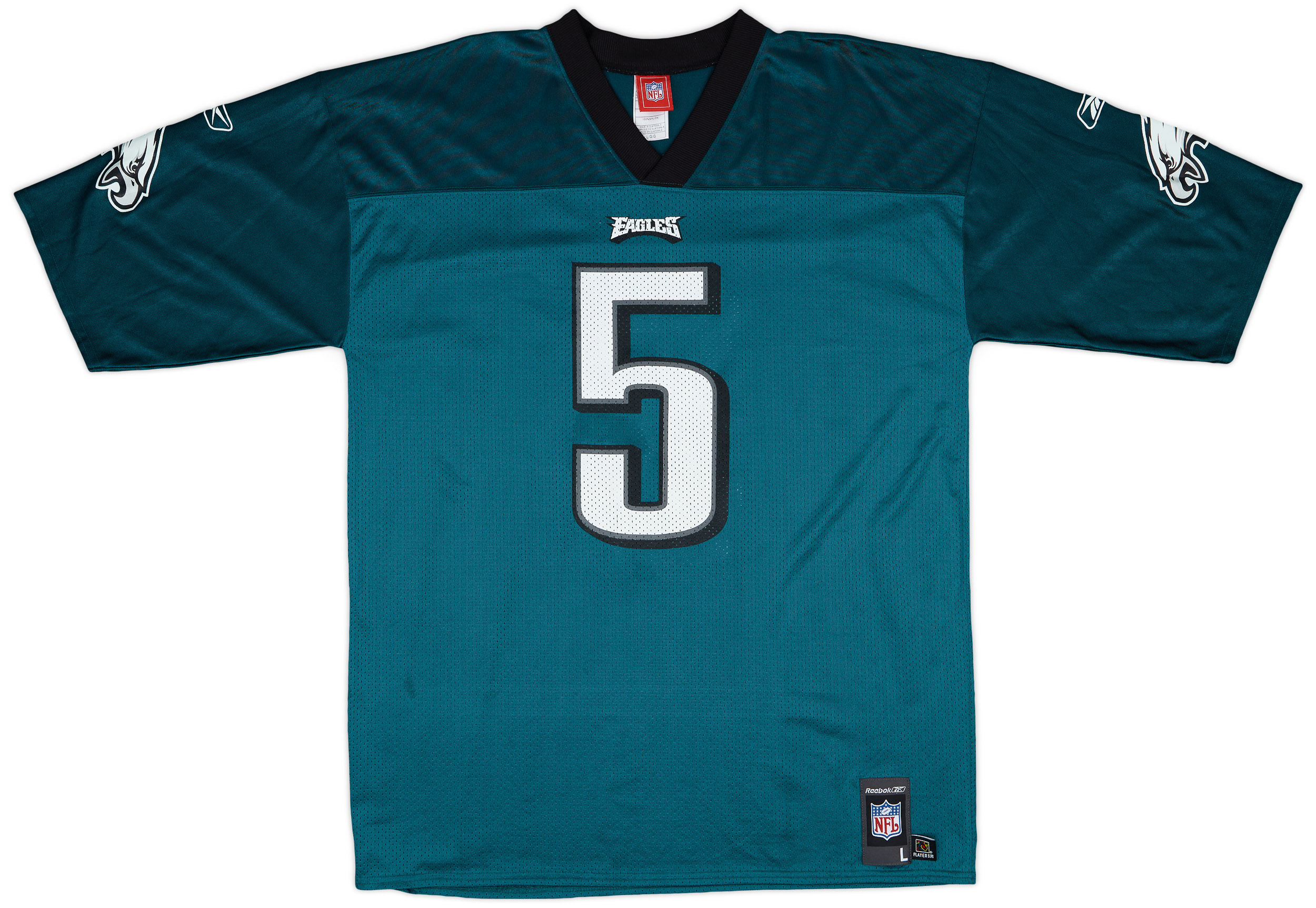 2005-06 Philadelphia Eagles McNabb #5 Reebok Replica Home Jersey - 9/10 ...